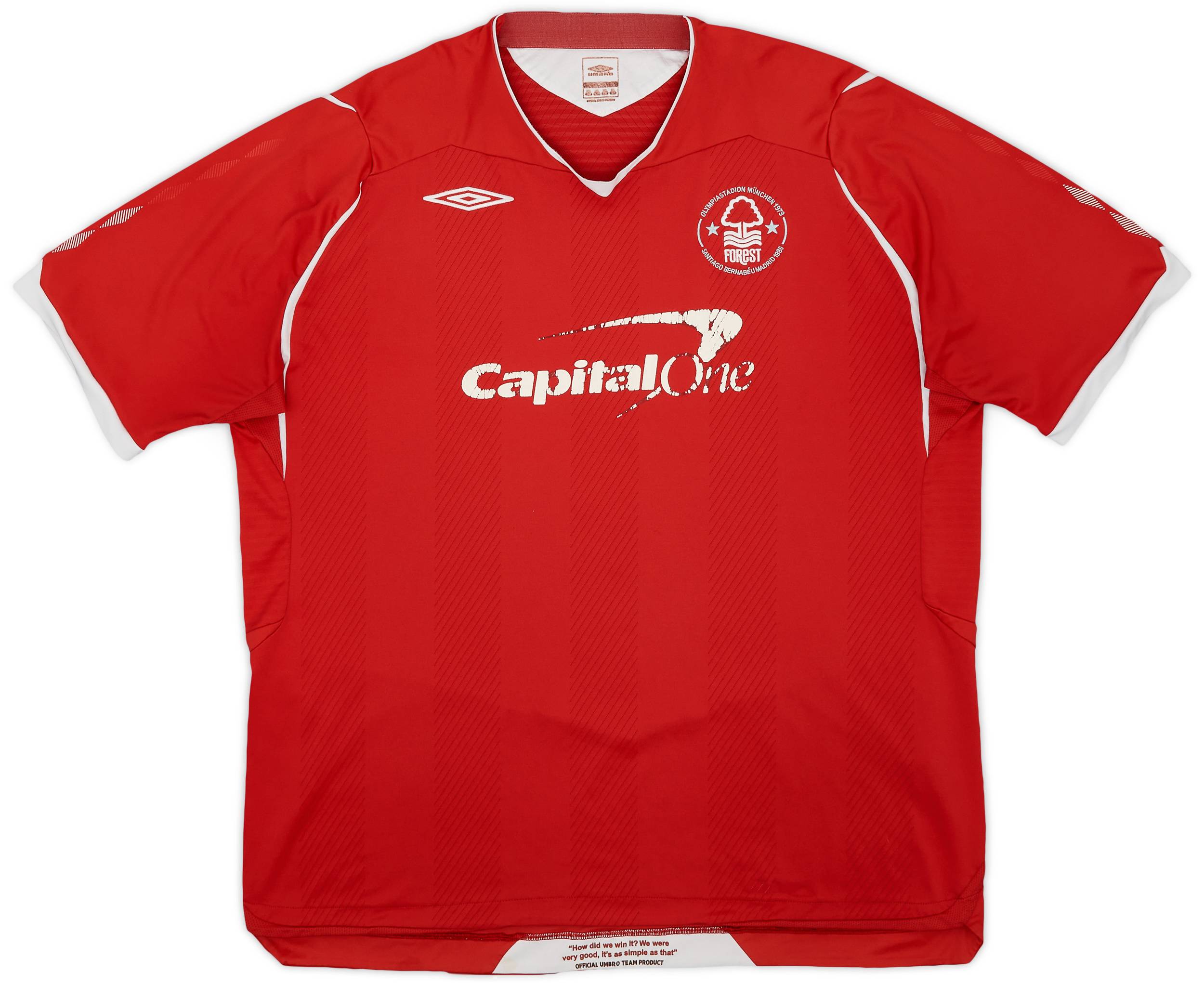2008-09 Nottingham Forest Home Shirt - 5/10 - (XXL)