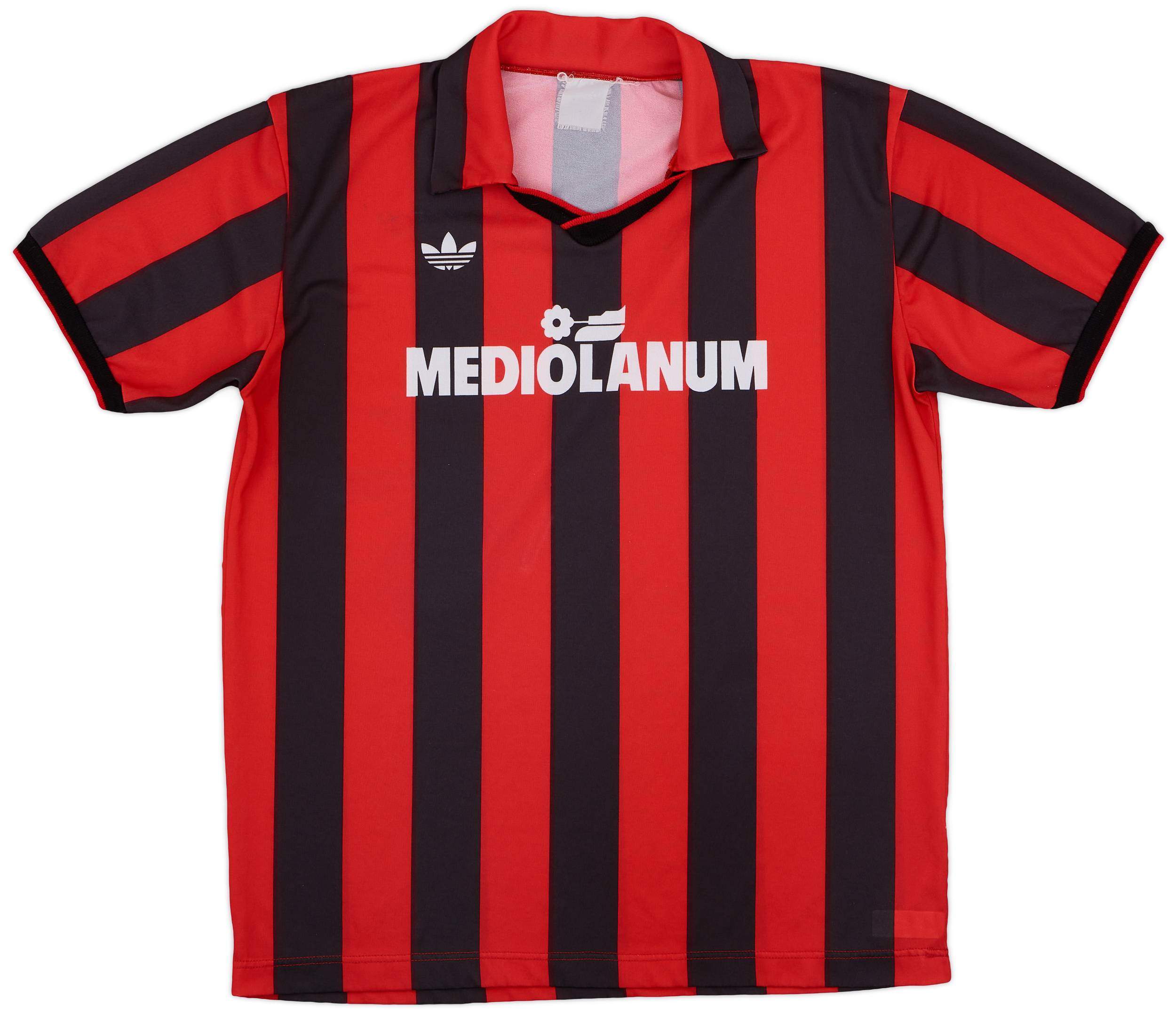 1990-91 AC Milan Basic Home Shirt - 9/10 - (L)