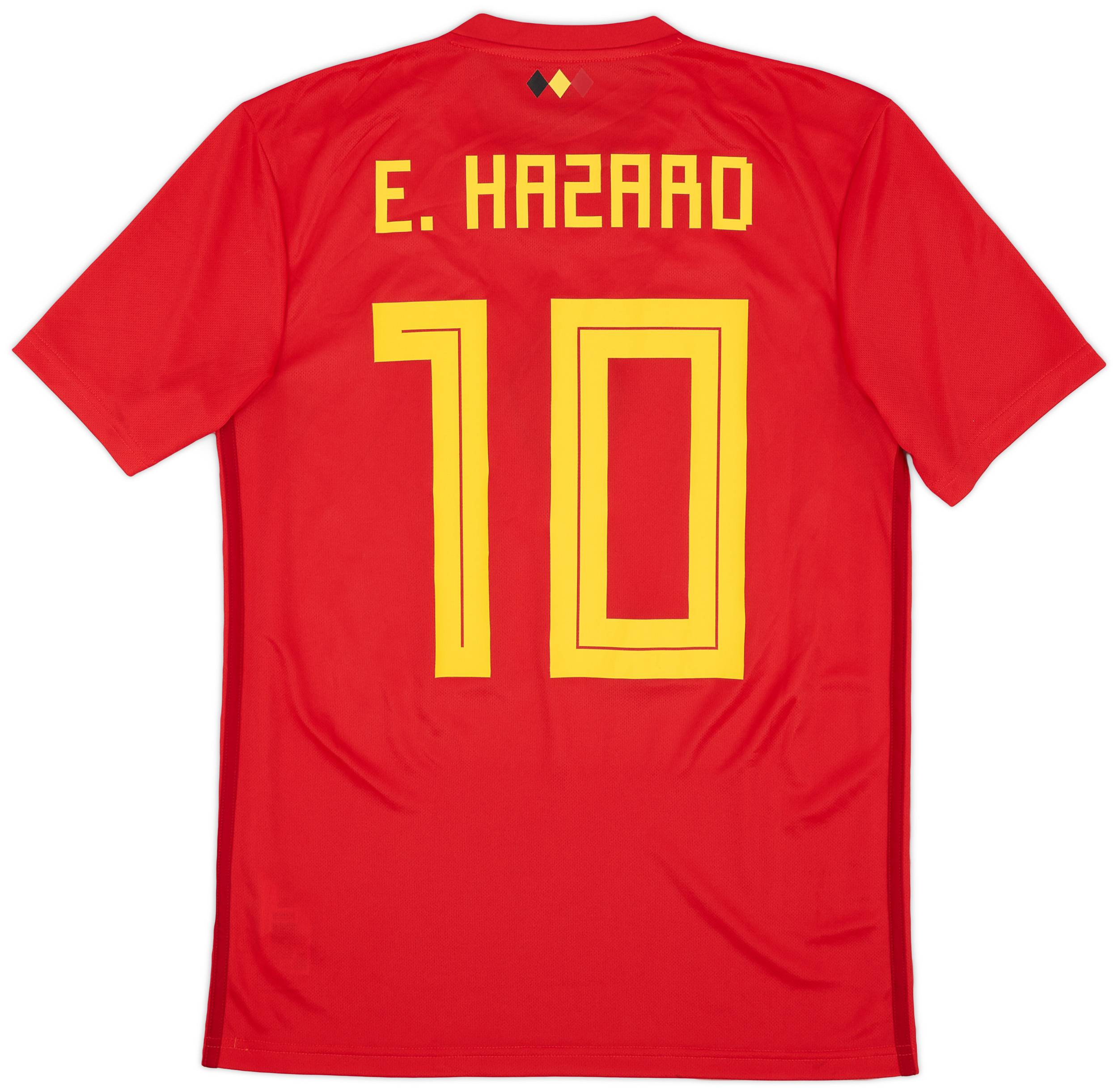 2018-19 Belgium Home Shirt Hazard #10 - 9/10 - (S)