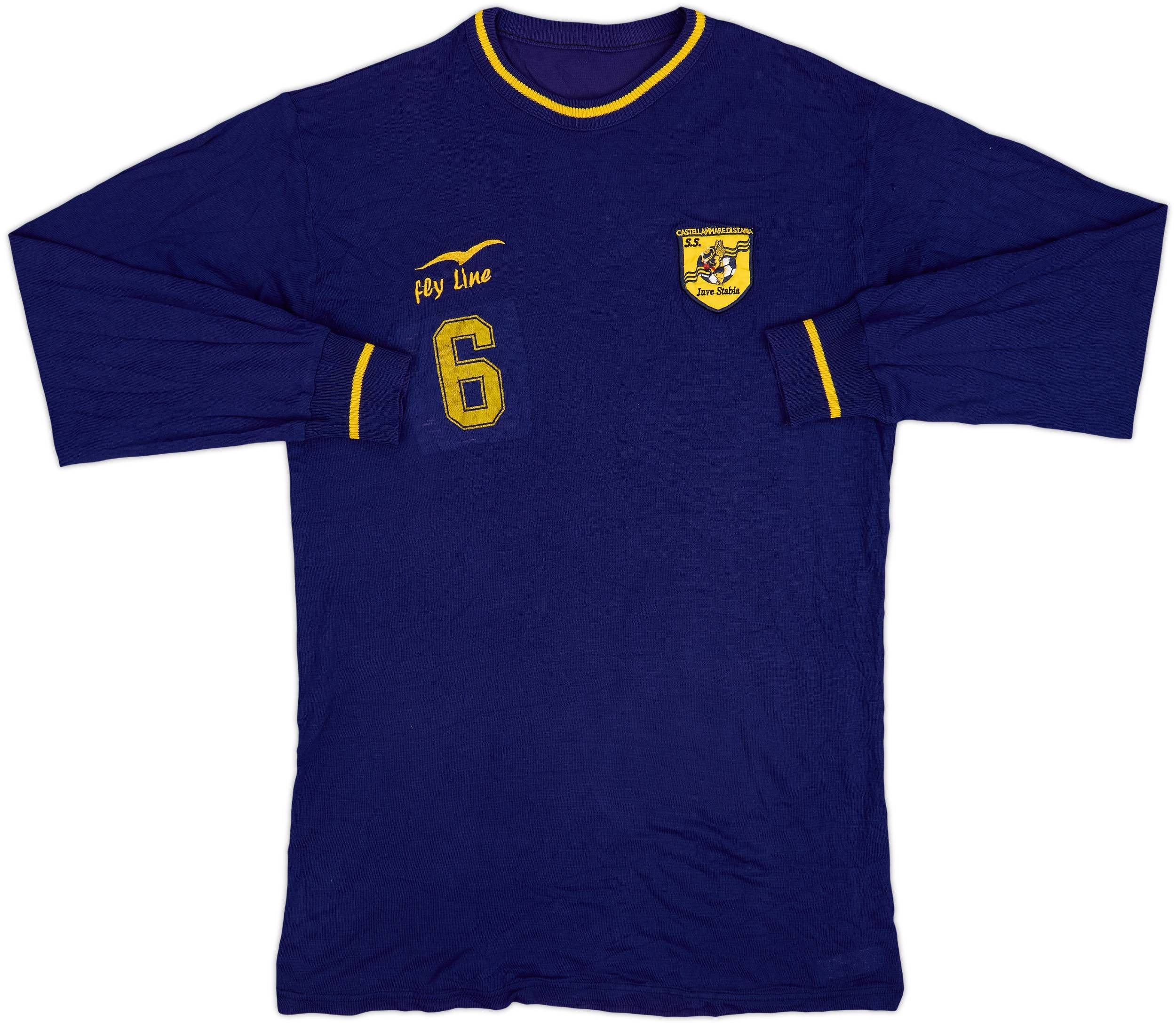 2000s Juve Stabia Fly Line Player Issue Training Shirt #6 - 8/10 - (M)