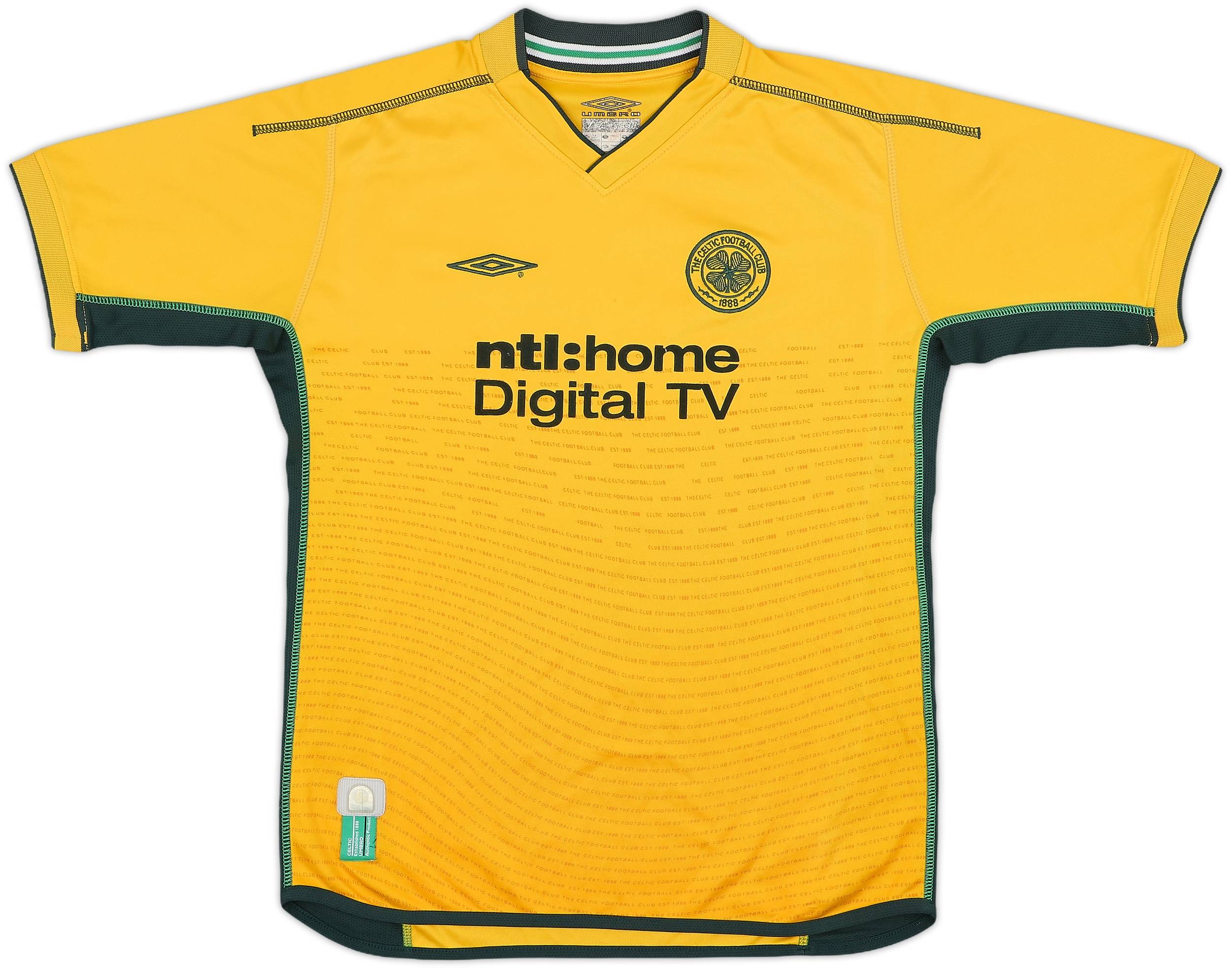 2002-03 Celtic Away Shirt - 8/10 - (L.Boys)