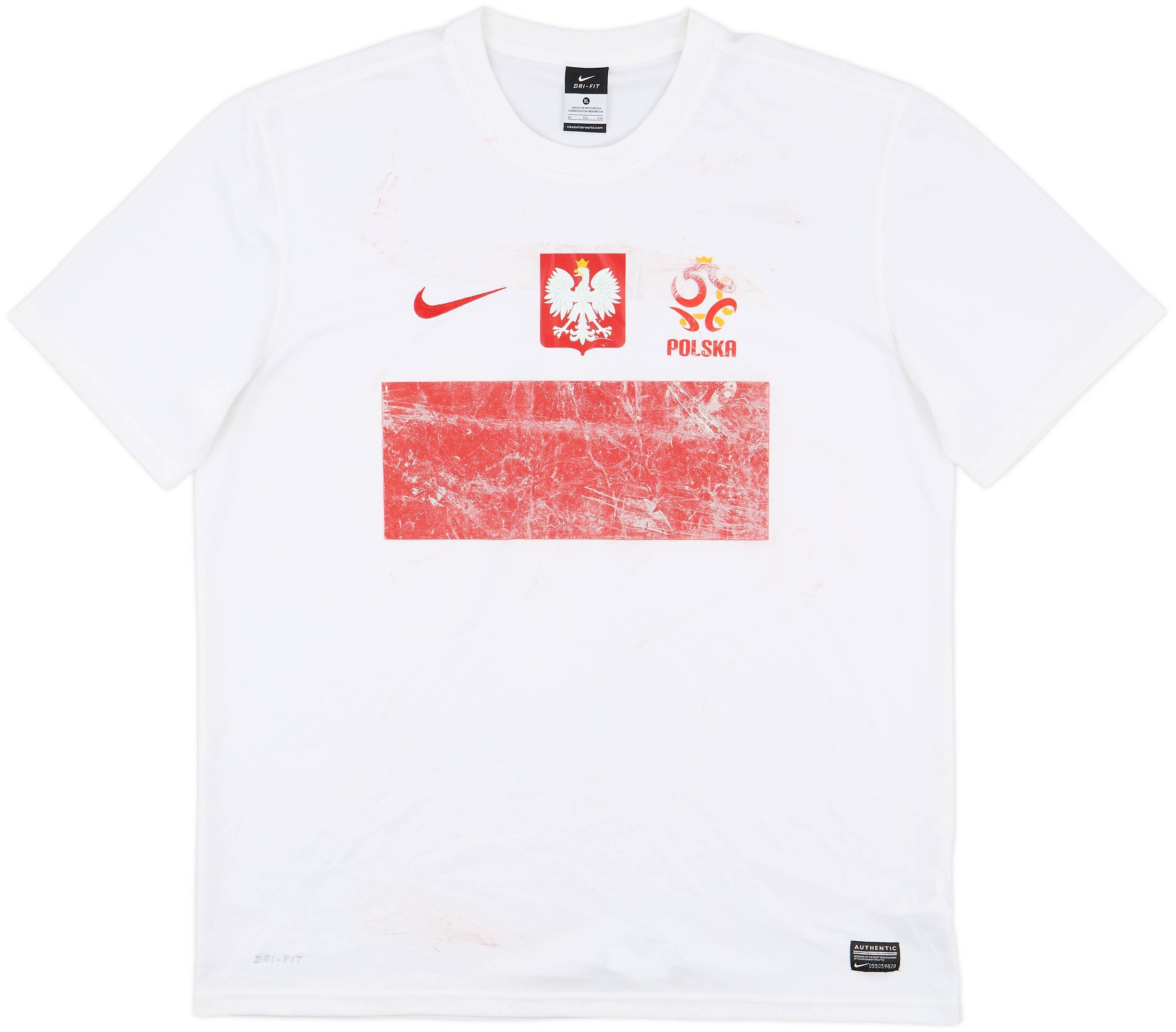 2012-13 Poland Basic Home Shirt - 4/10 - (XL)