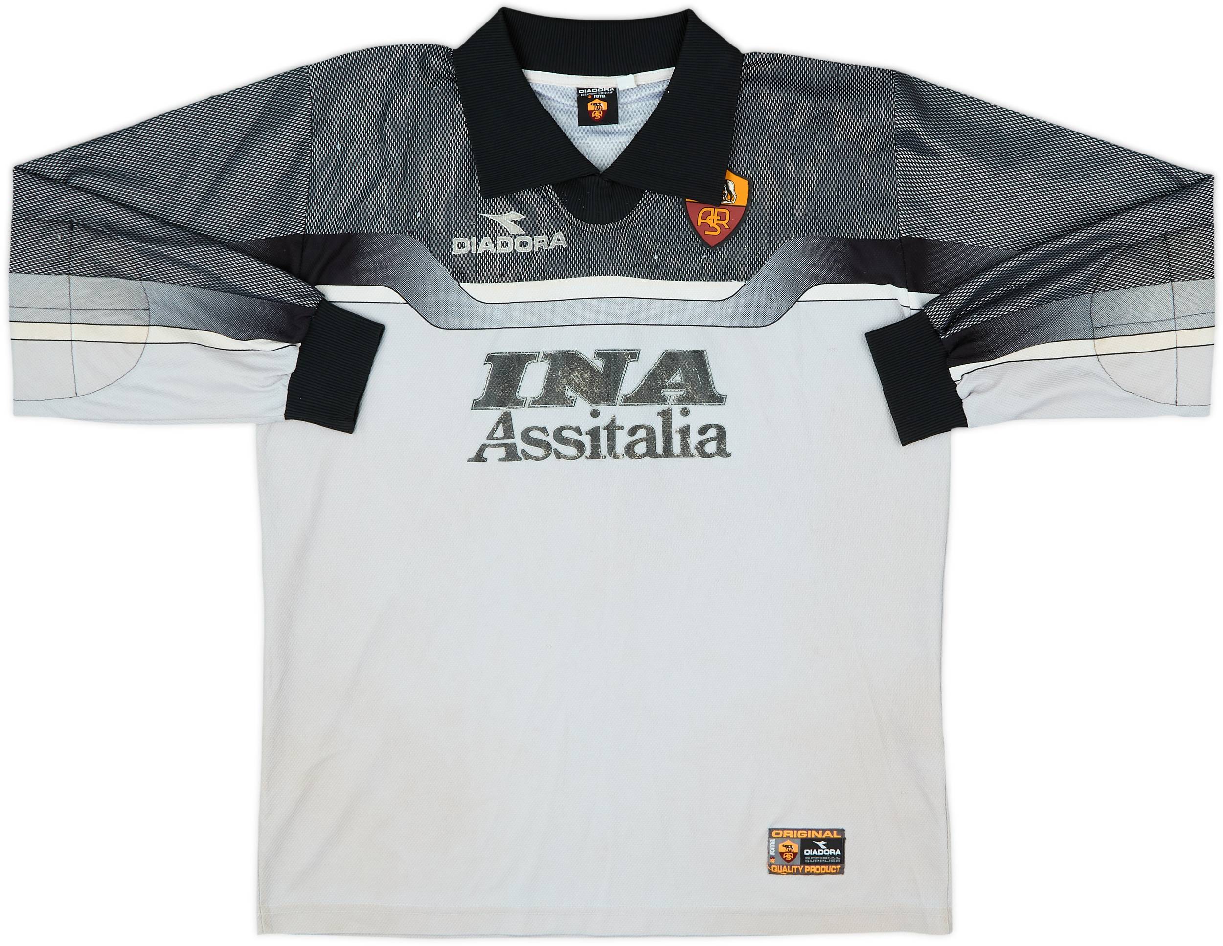 1999-00 Roma GK Shirt Adrian #1 - 5/10 - (L)