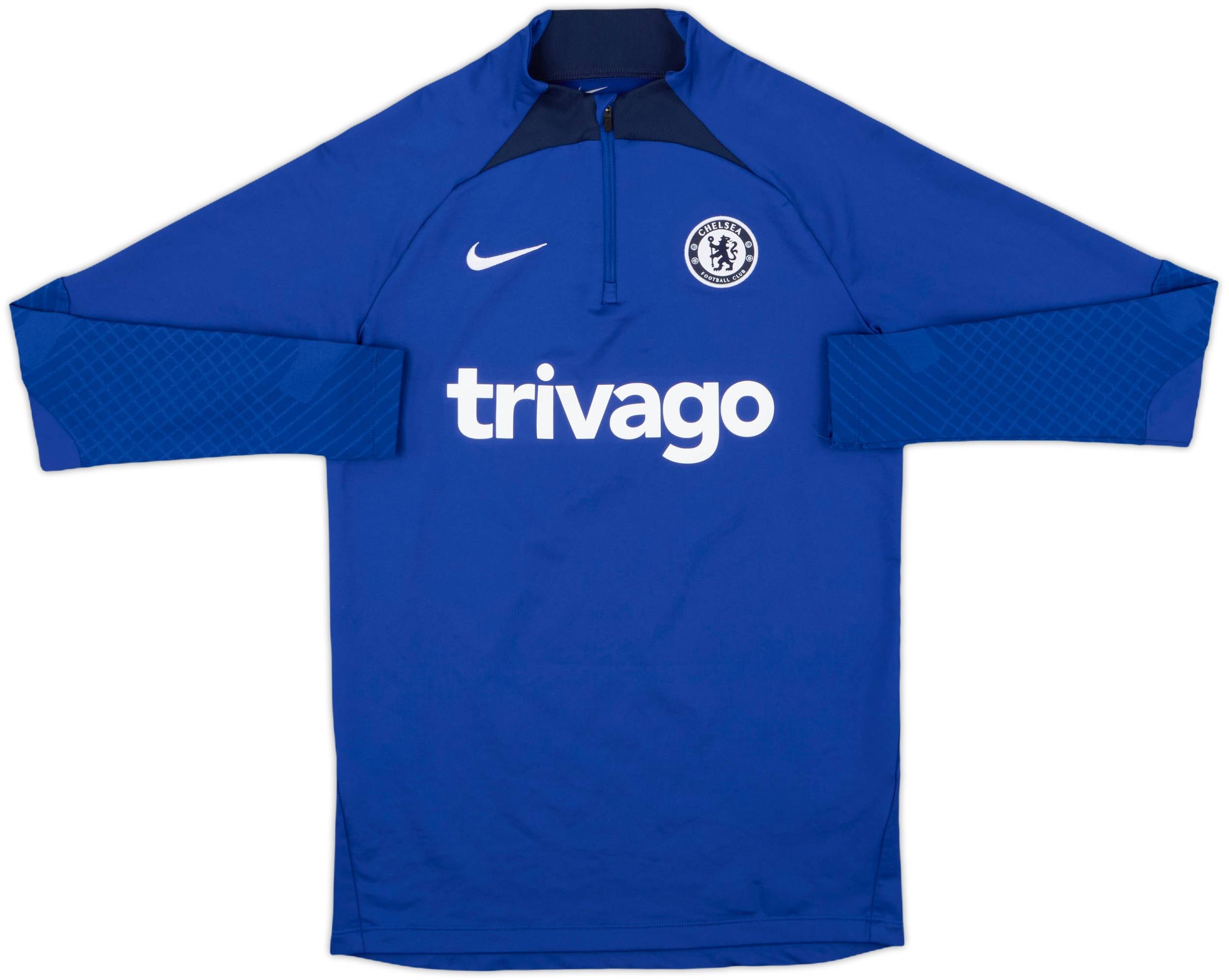 2022-23 Chelsea Nike 1/4 Zip Training Top - 8/10 - (S)