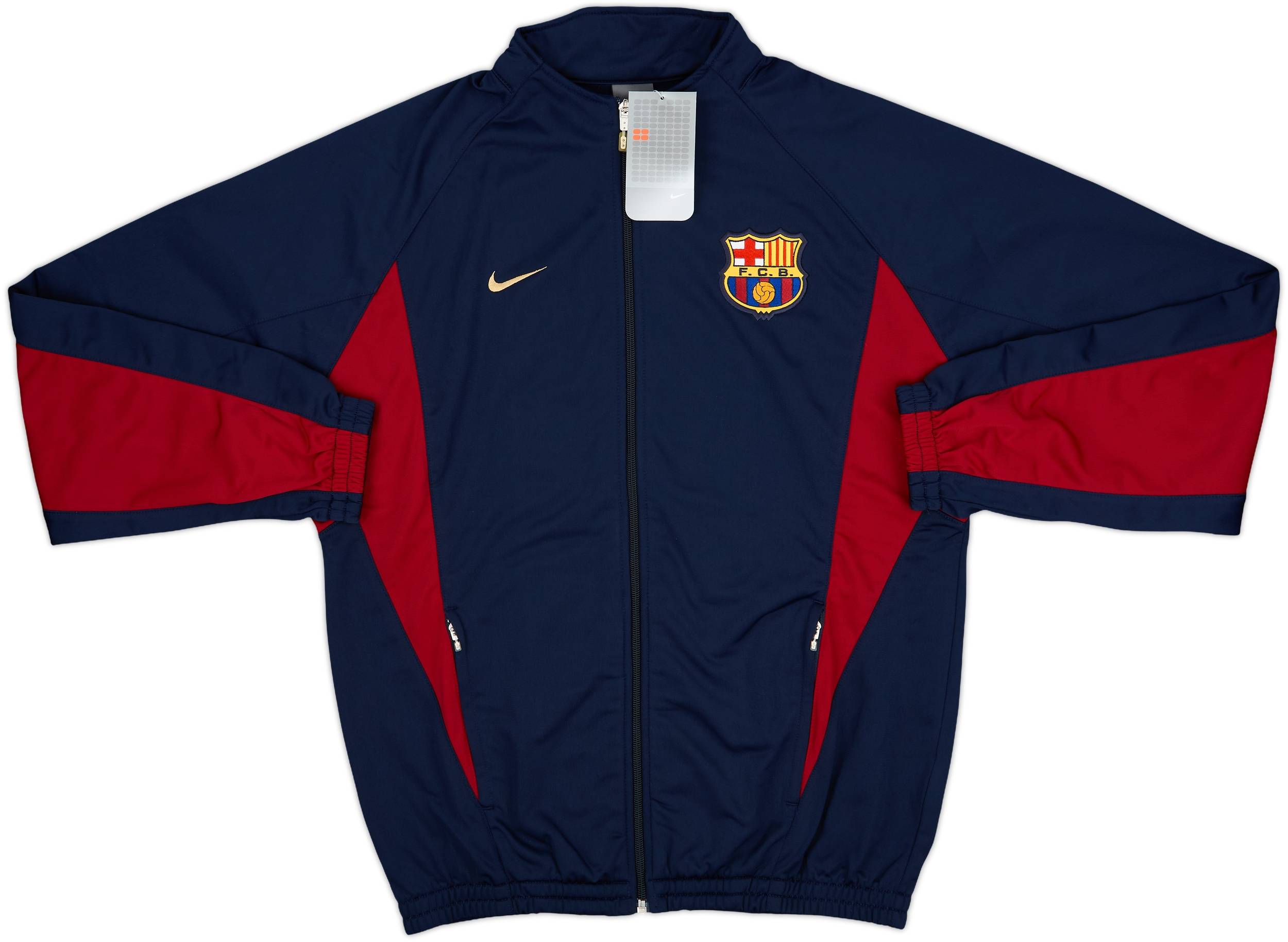 2002-03 Barcelona Nike Track Jacket (M)