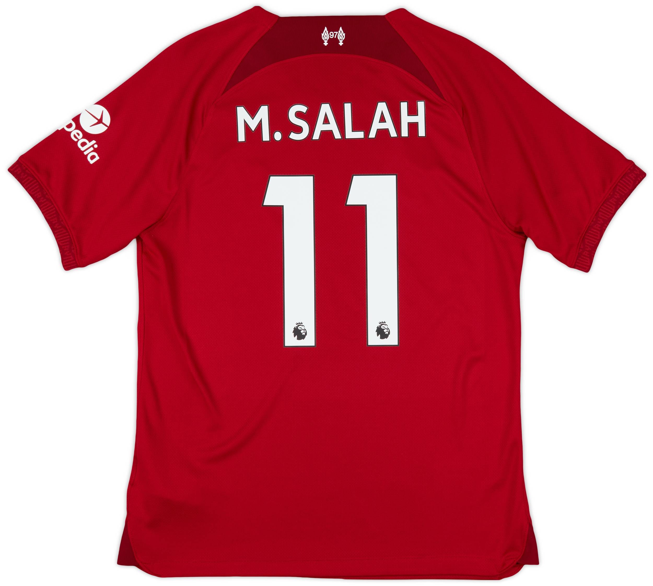 2022-23 Liverpool Home Shirt M.Salah #11 - 8/10 - (M)