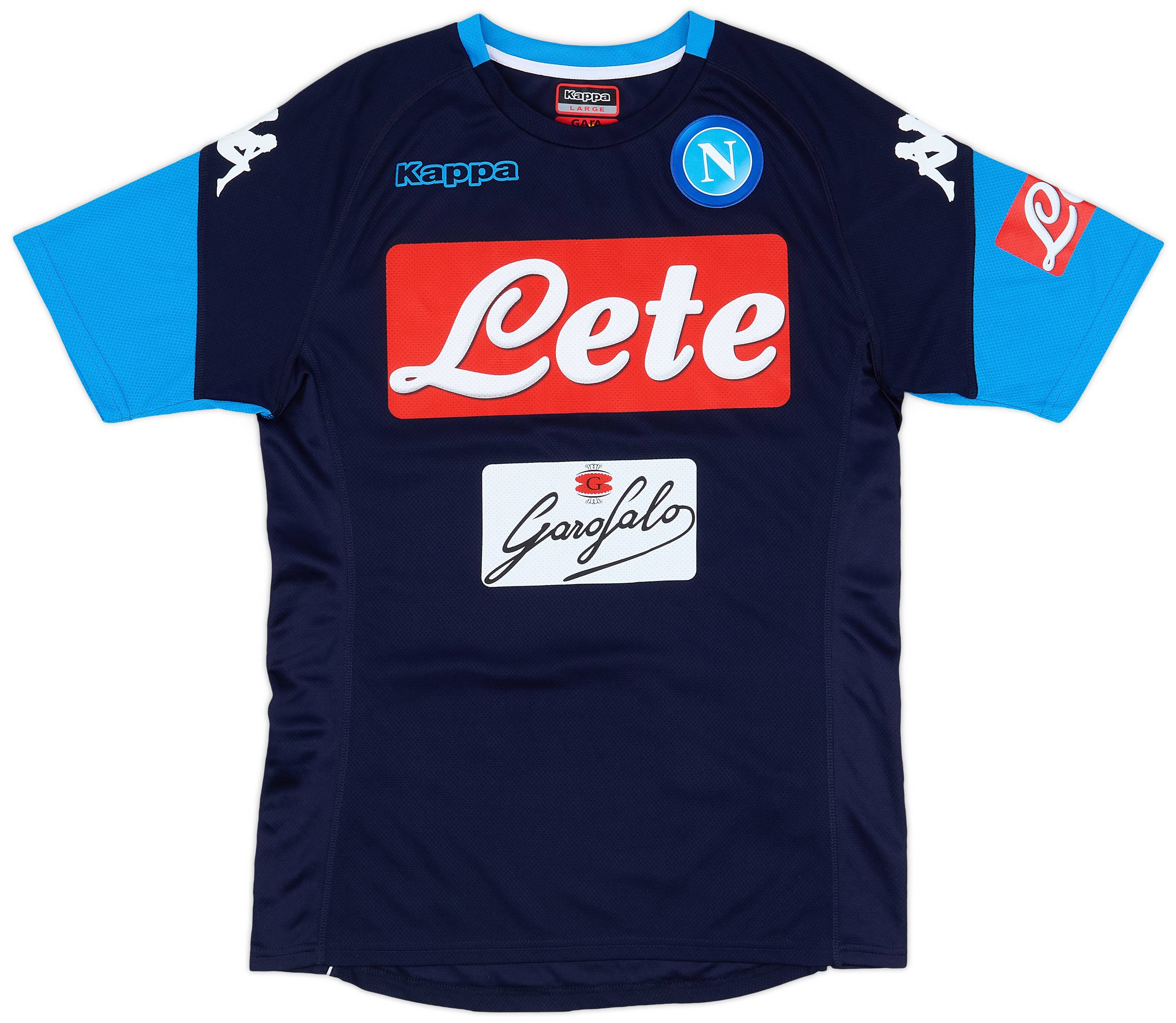 2017-18 Napoli Kappa Training Tee - 7/10