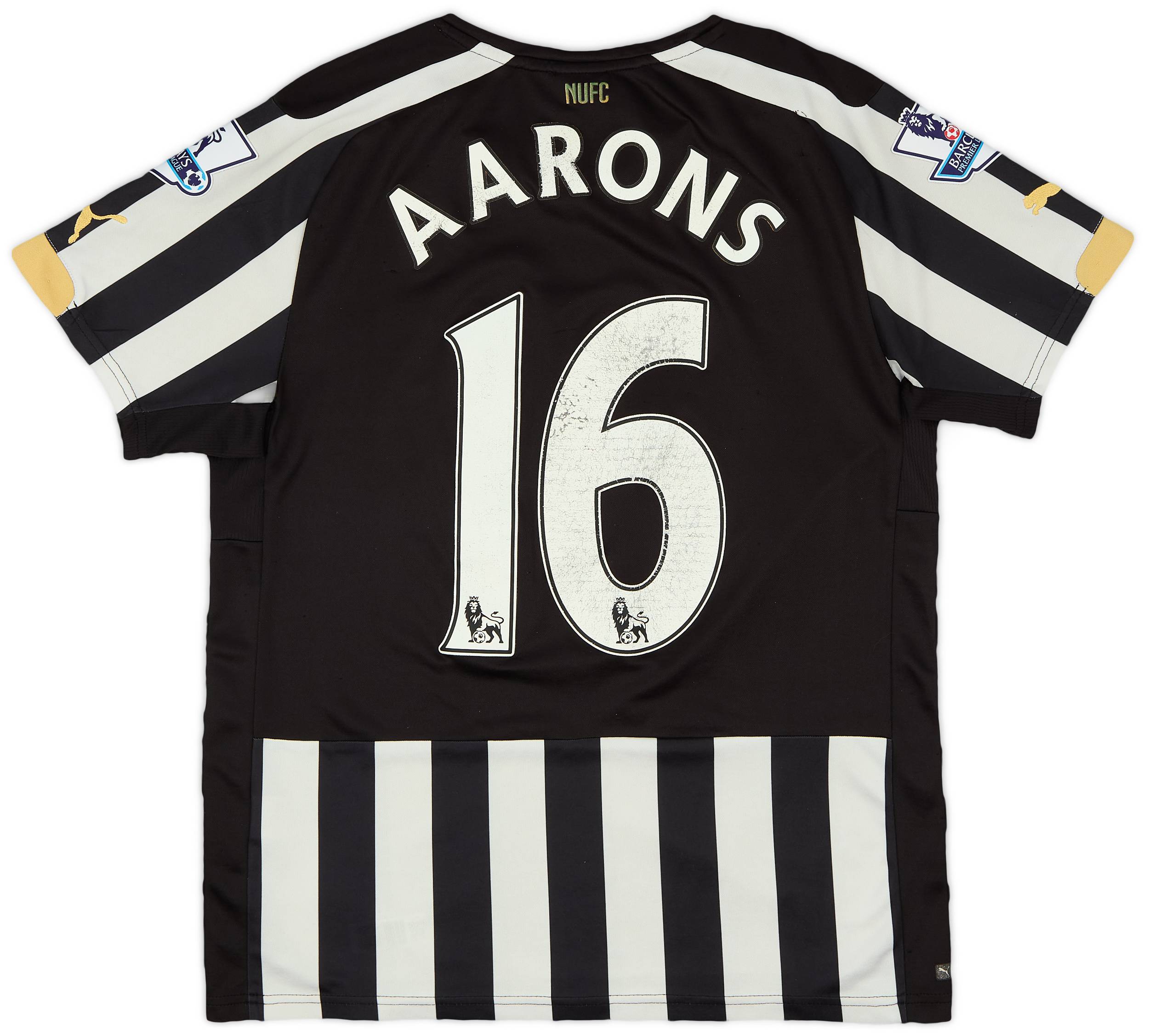 2014-15 Newcastle Home Shirt Aarons #16 - 5/10 - (S)