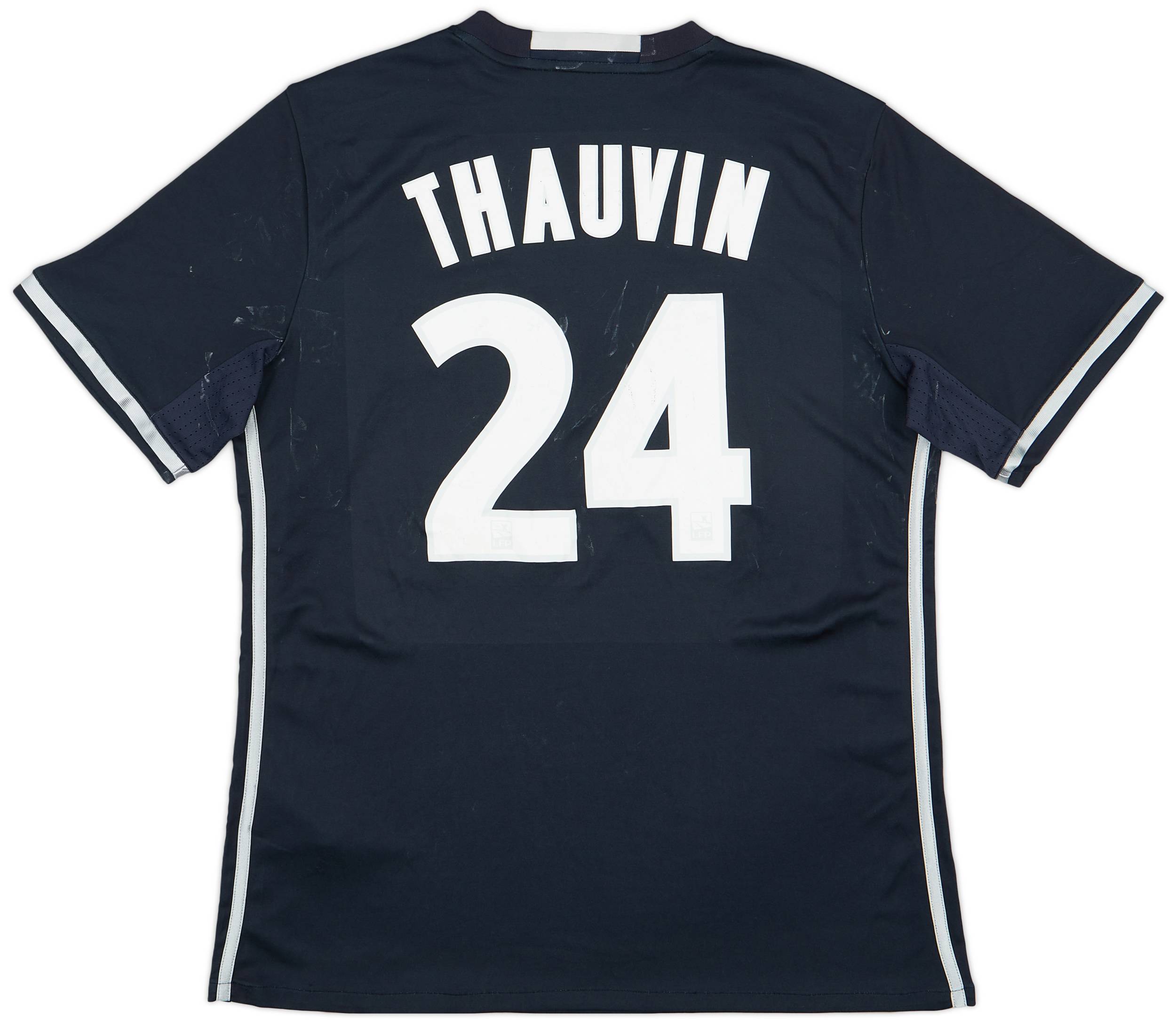 2016-17 Olympique Marseille Away Shirt Thauvin #24 - 5/10 - (M)