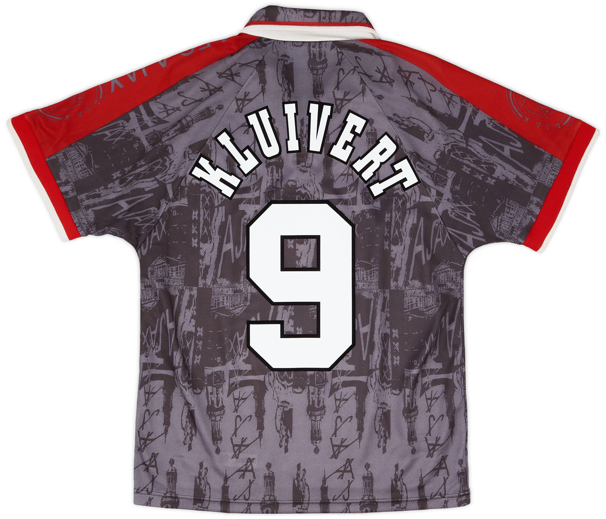 1996-97 Ajax Away Shirt Kluivert #9 - 9/10 - (S)