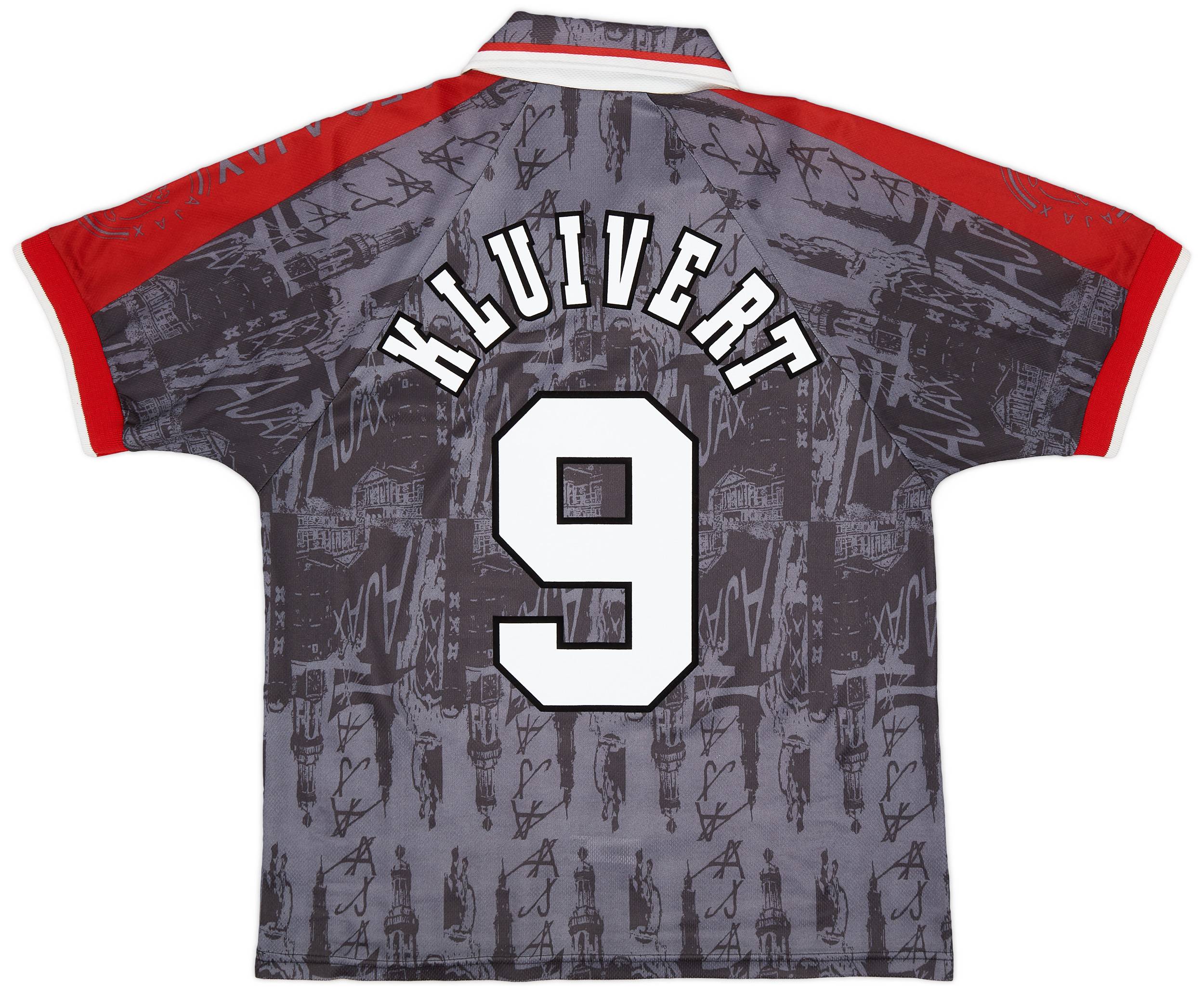 1996-97 Ajax Away Shirt Kluivert #9 - 9/10 - (M)
