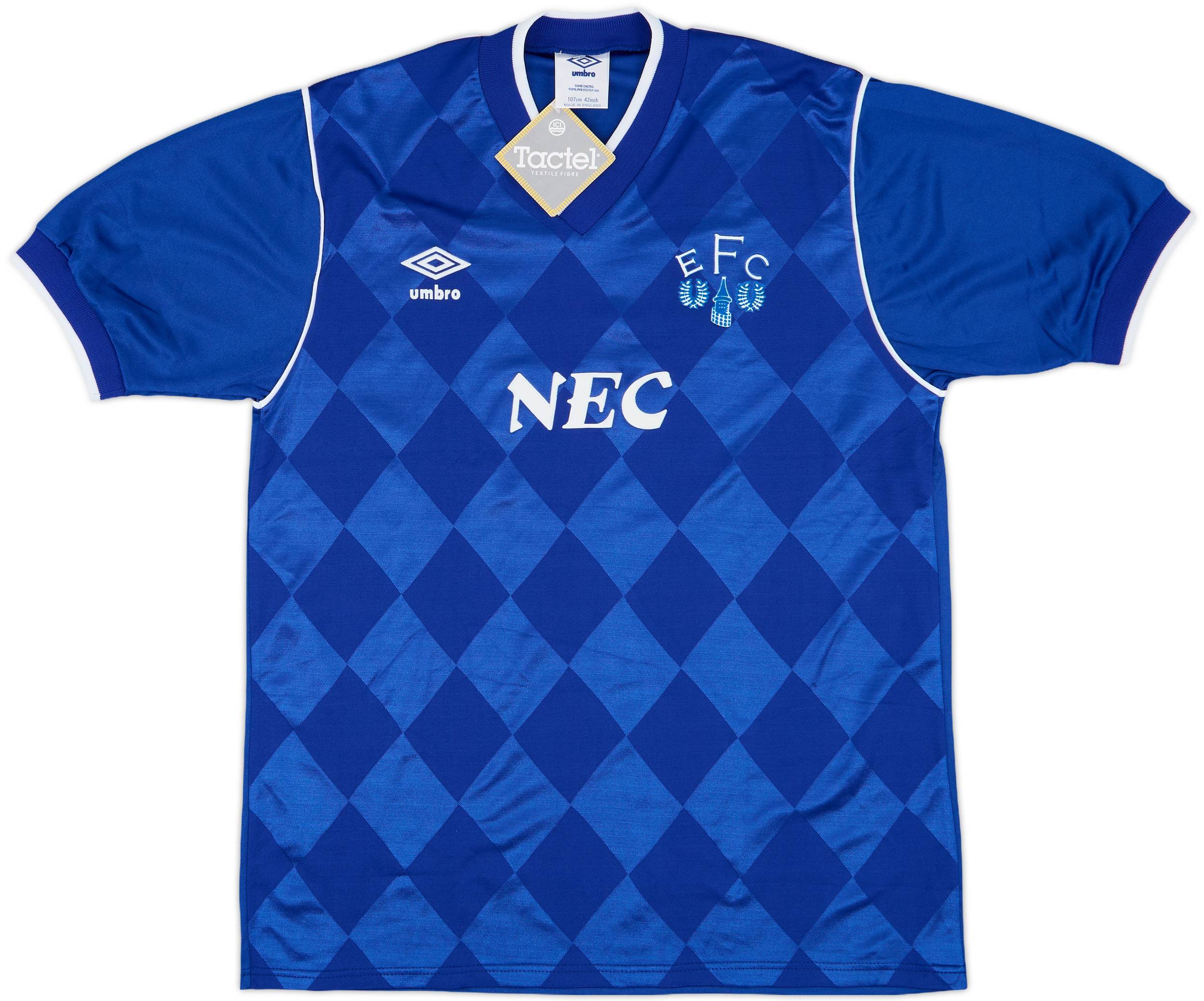 1986-89 Everton Home Shirt (L)