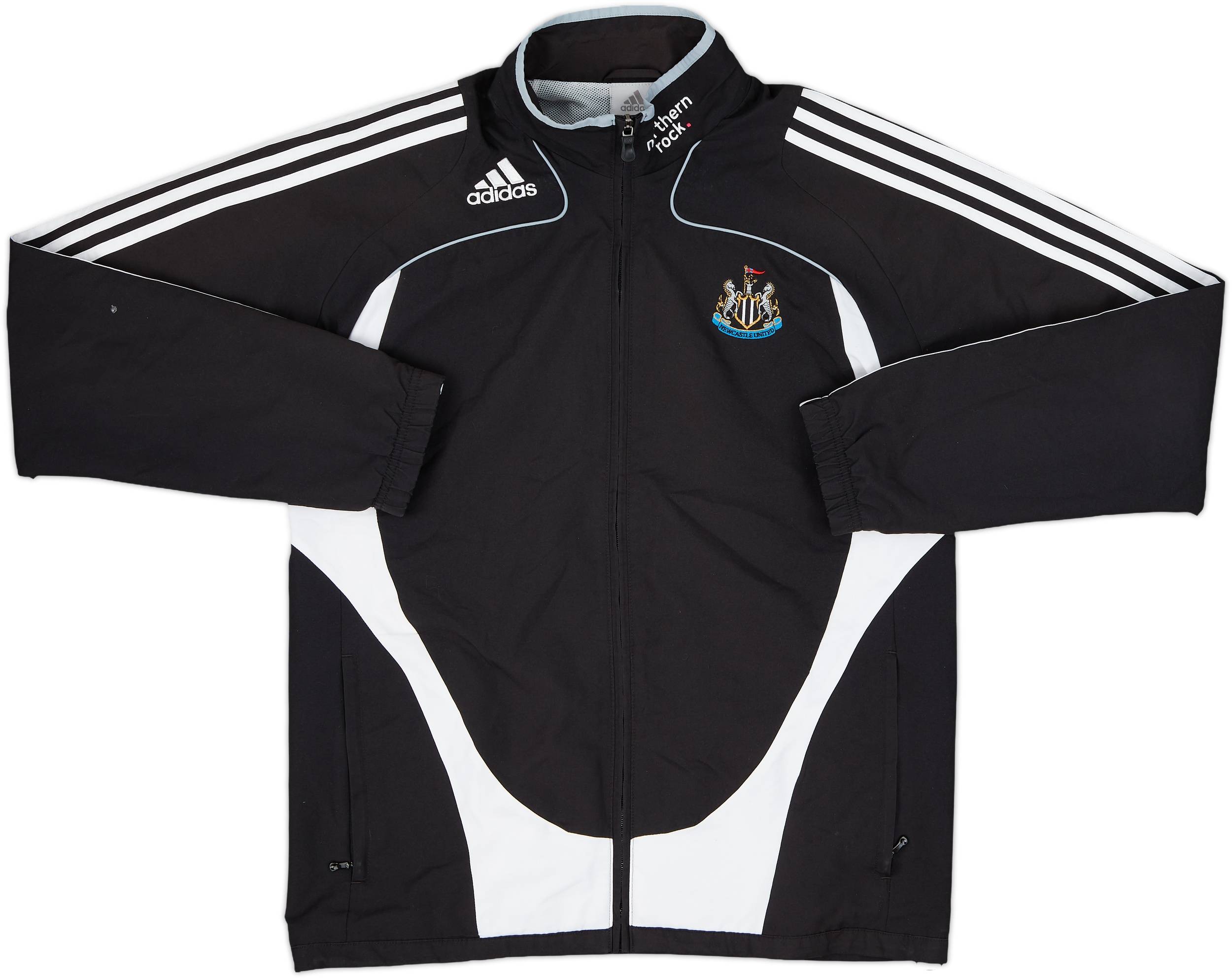 2008-09 Newcastle adidas Track Jacket - 8/10 - (M)