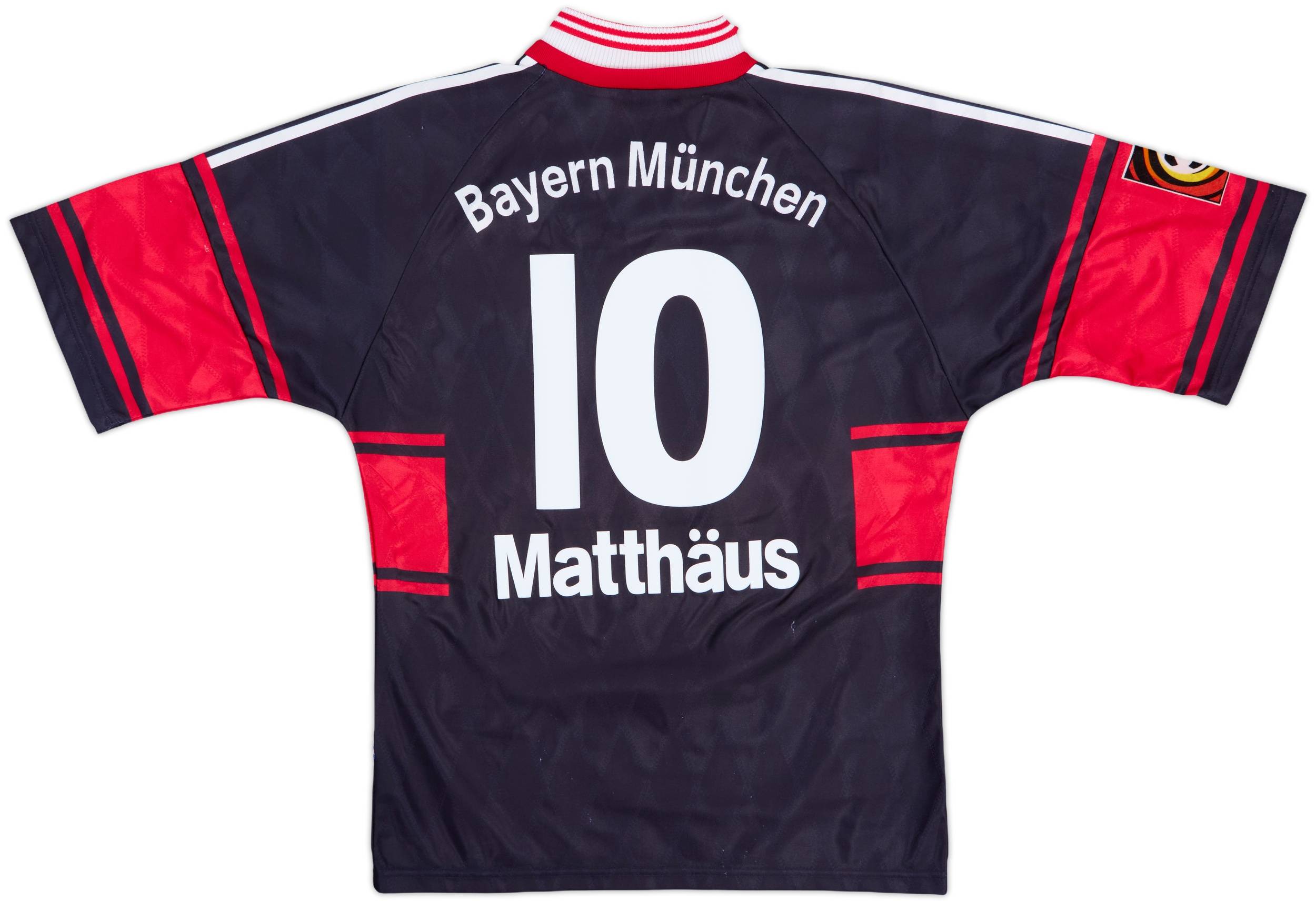 1997-99 Bayern Munich Home Shirt Matthaus #10 - 8/10 - (S)
