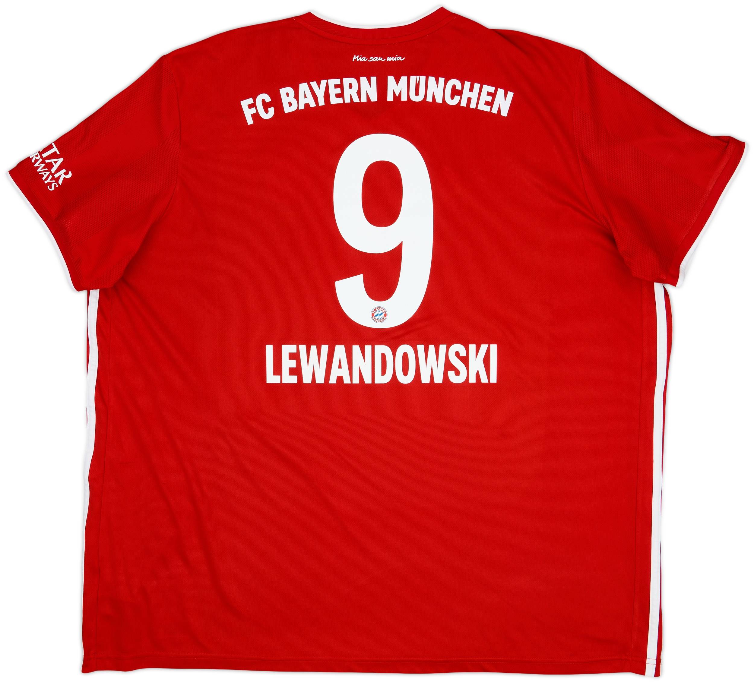 2020-21 Bayern Munich Home Shirt Lewandowski #9 - 8/10 - (3XL)