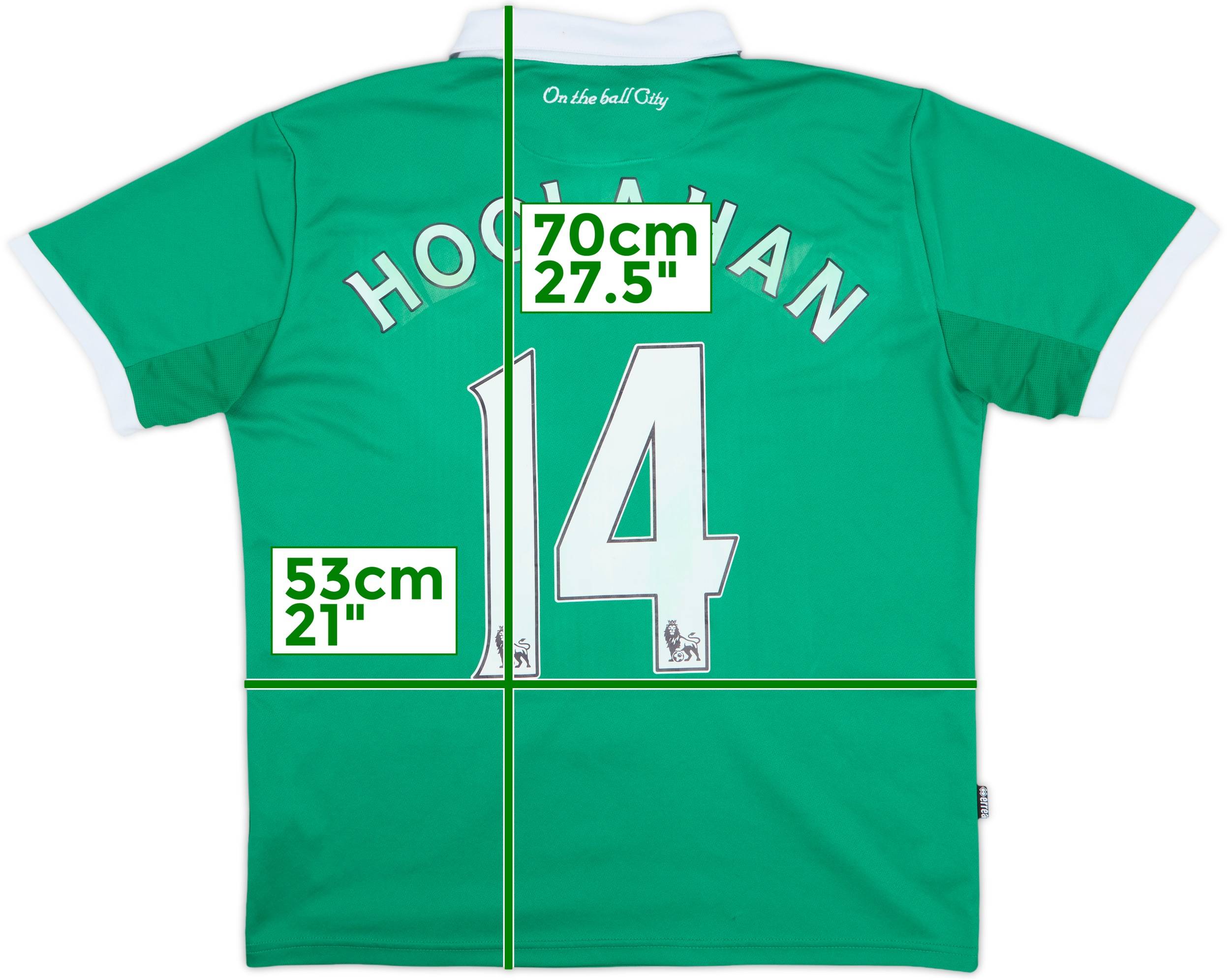 2011-12 Norwich Away Shirt Hoolahan #14 - 5/10 - (L)