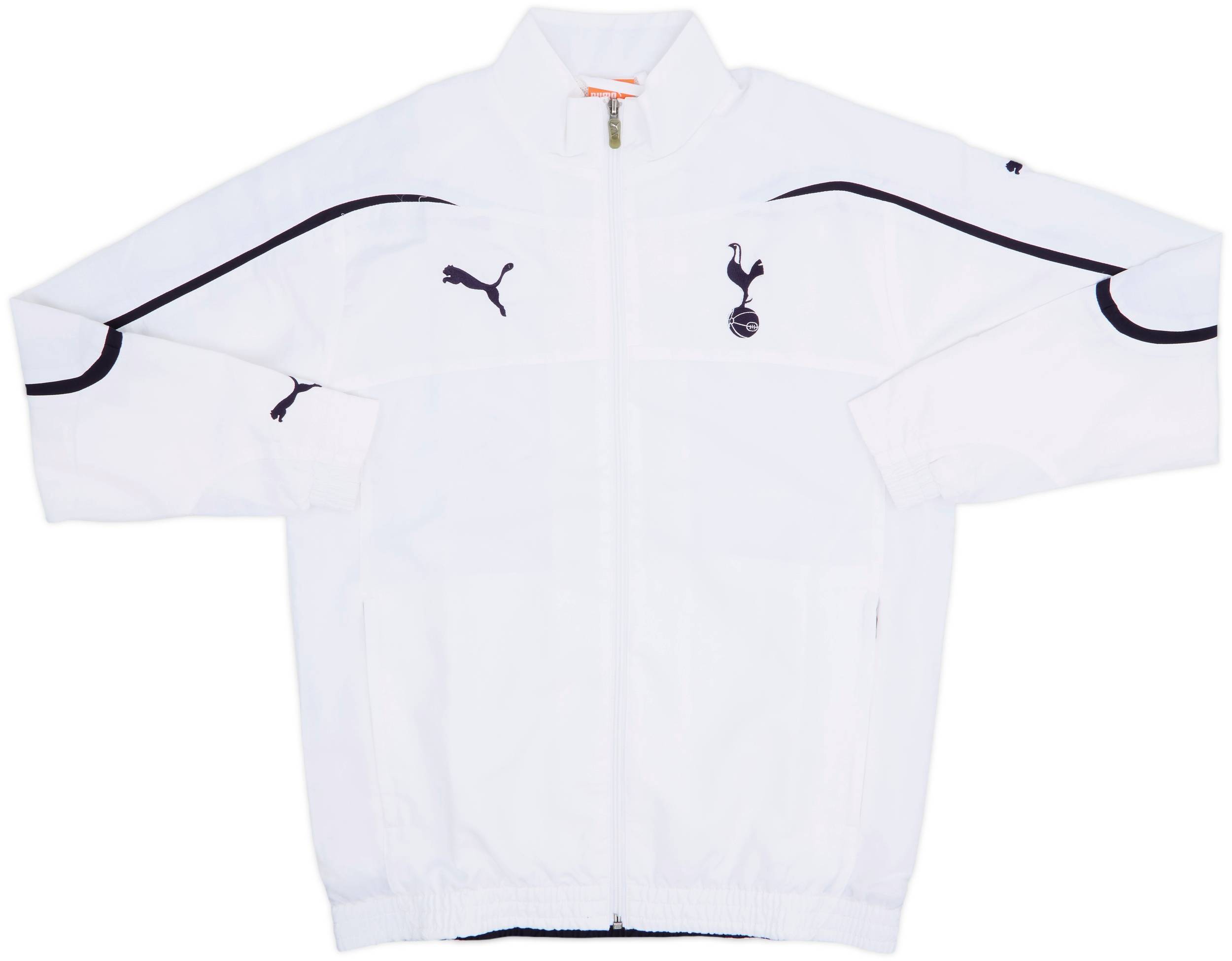 2010-11 Tottenham Puma Track Jacket - 10/10 - (XL.Boys)