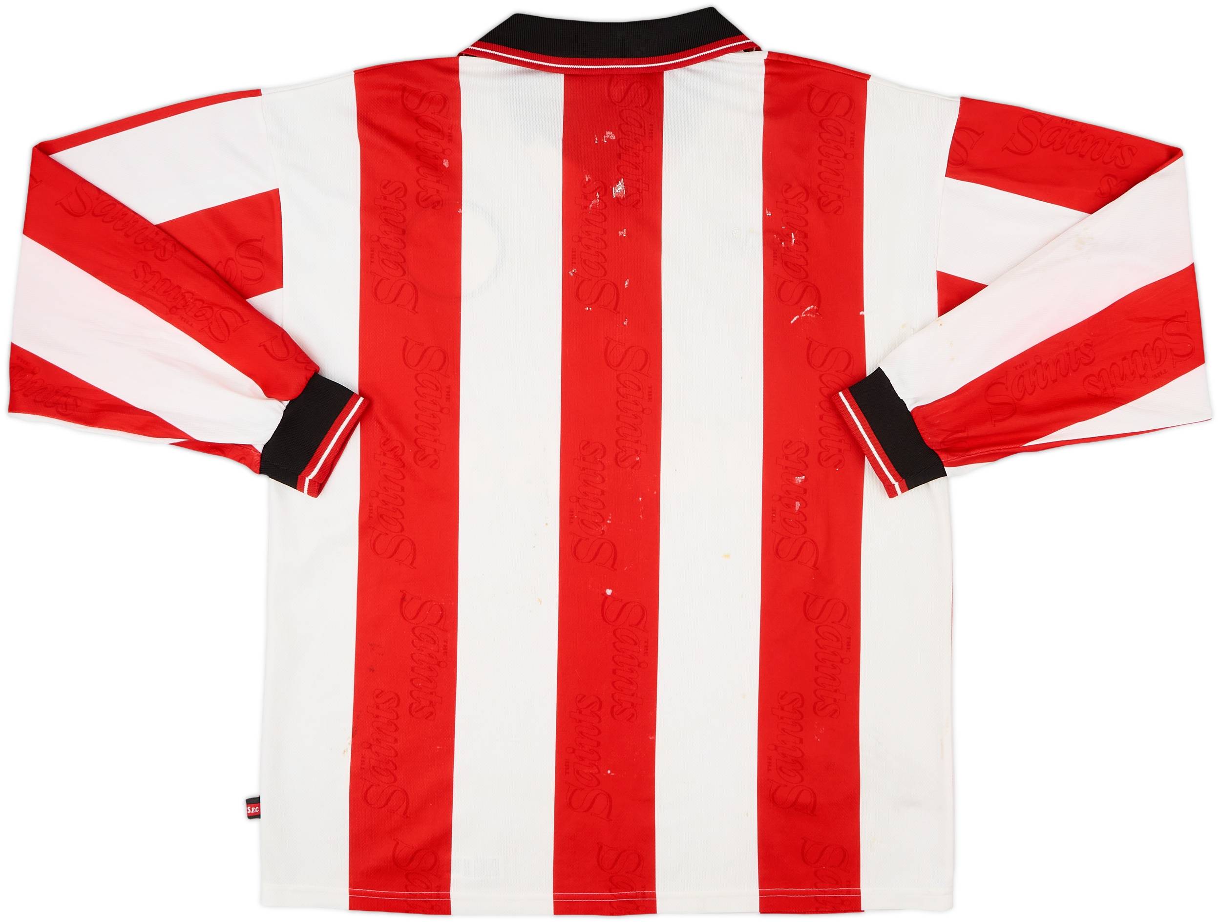 1997-99 Southampton Home L/S Shirt - 4/10 - (XL)