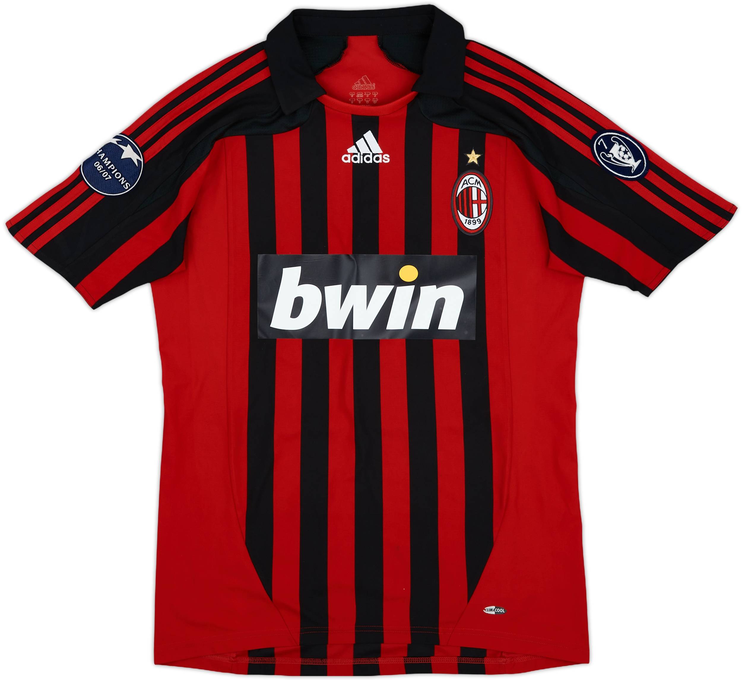 2007-08 AC Milan Home Shirt Kaka #22 - 5/10 - (S)