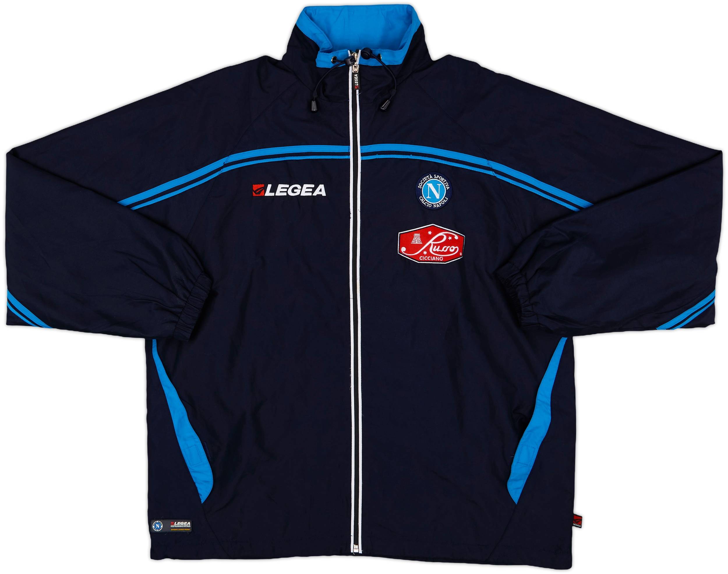 2003-04 Napoli Legea Track Jacket - 8/10 - (L)