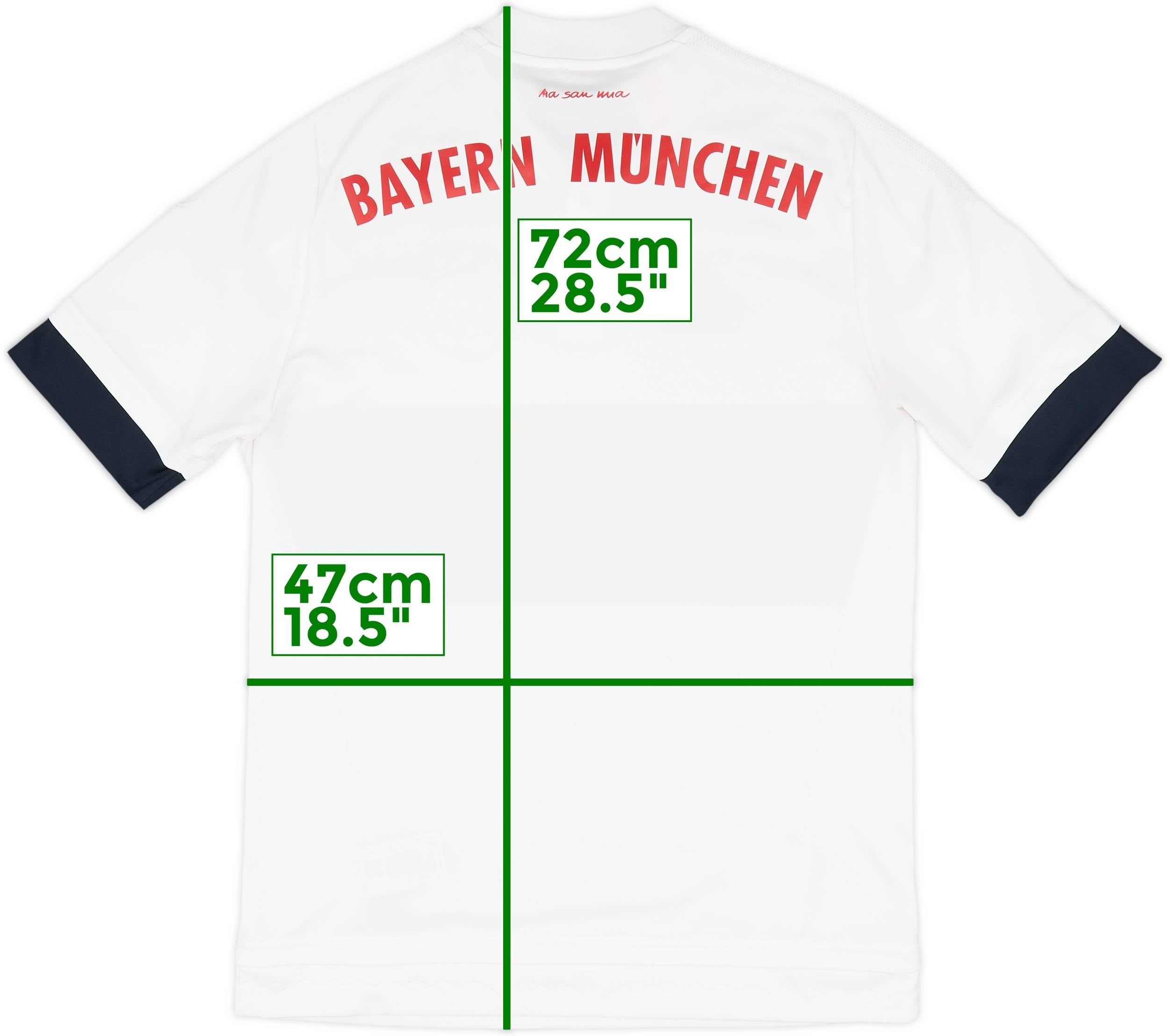 2015-16 Bayern Munich Away Shirt - 8/10 - (XL.Boys)