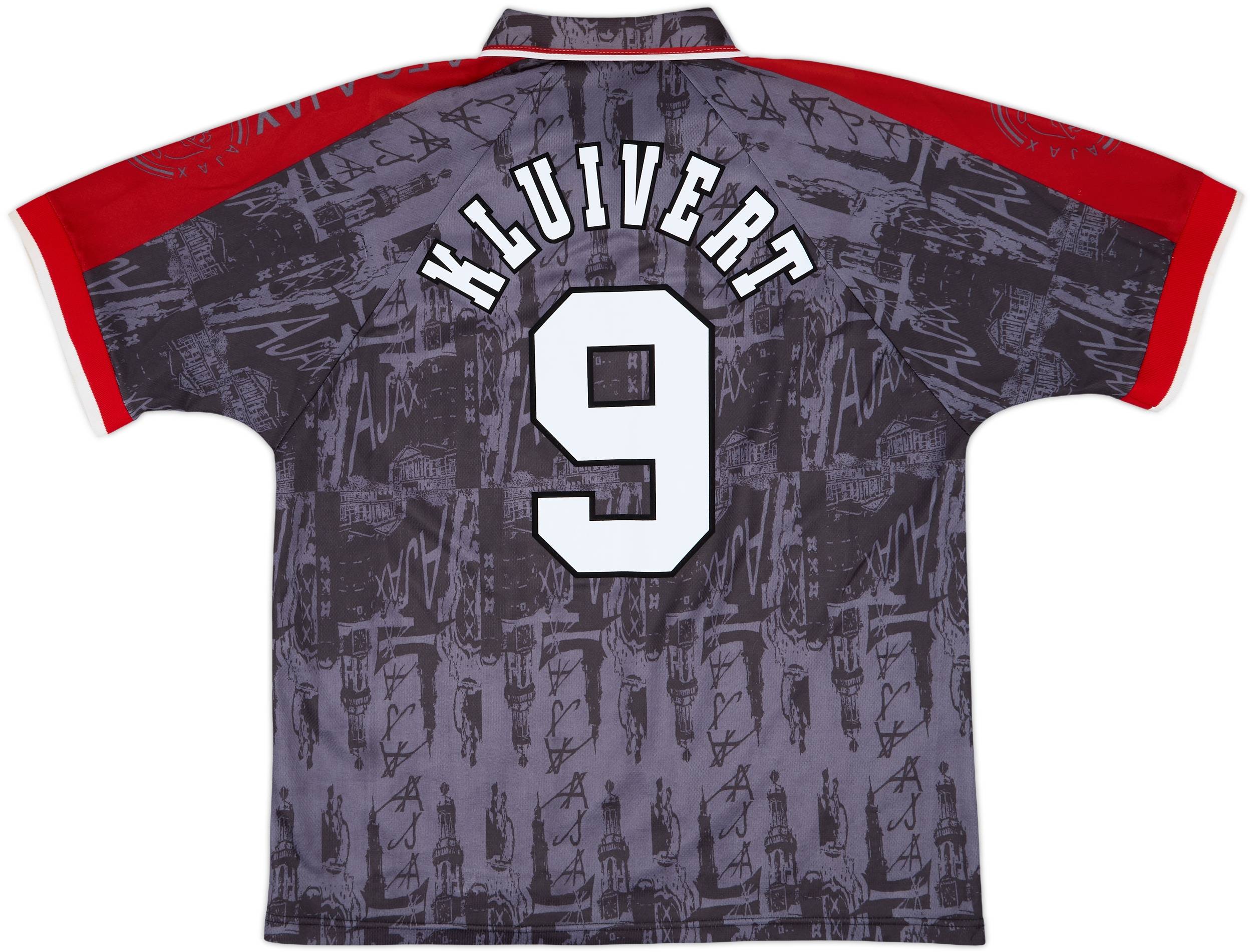 1996-97 Ajax Away Shirt Kluivert #9 - 8/10 - (XL)