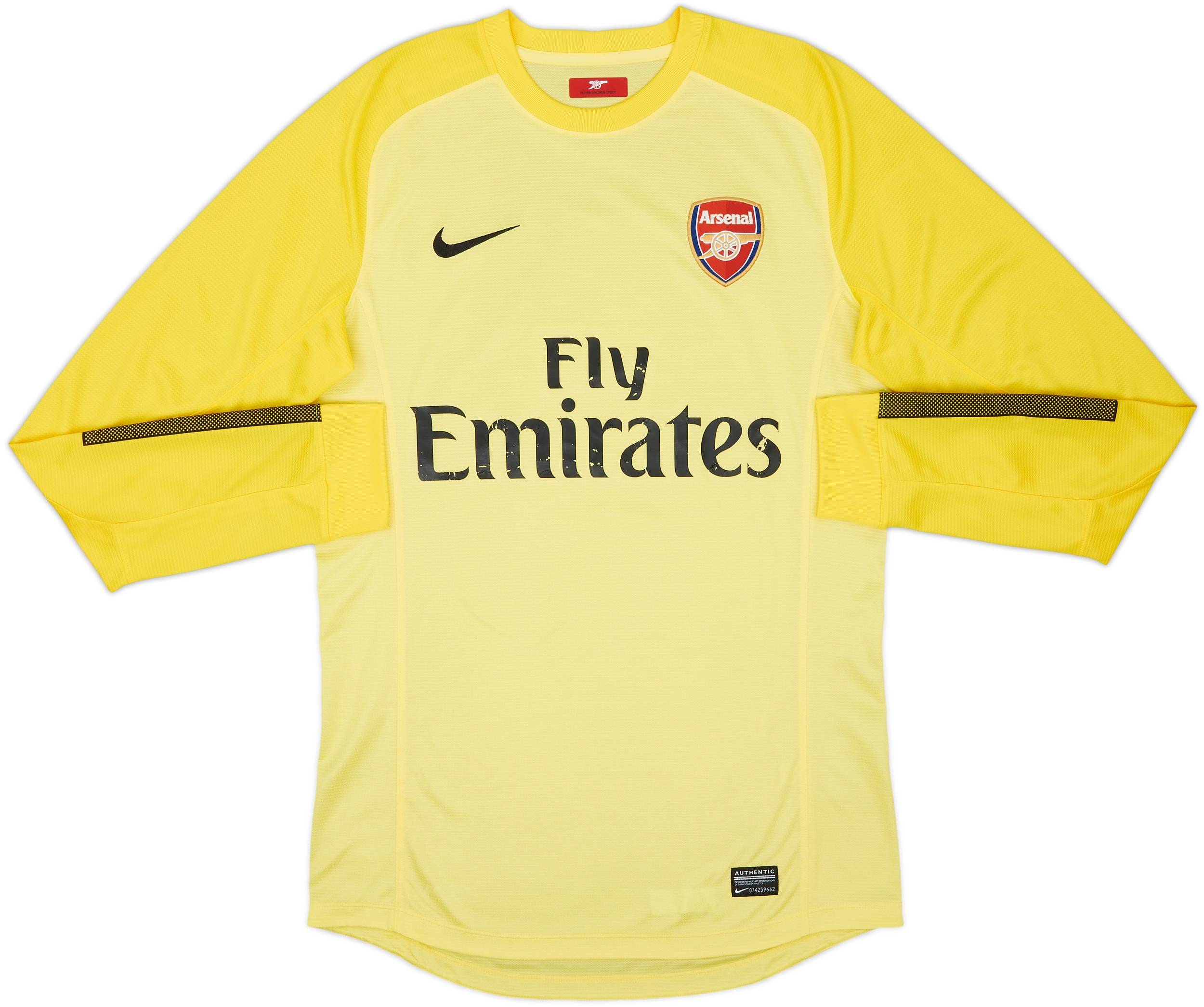 2013-14 Arsenal Player Issue GK Shirt - 5/10 - (M)
