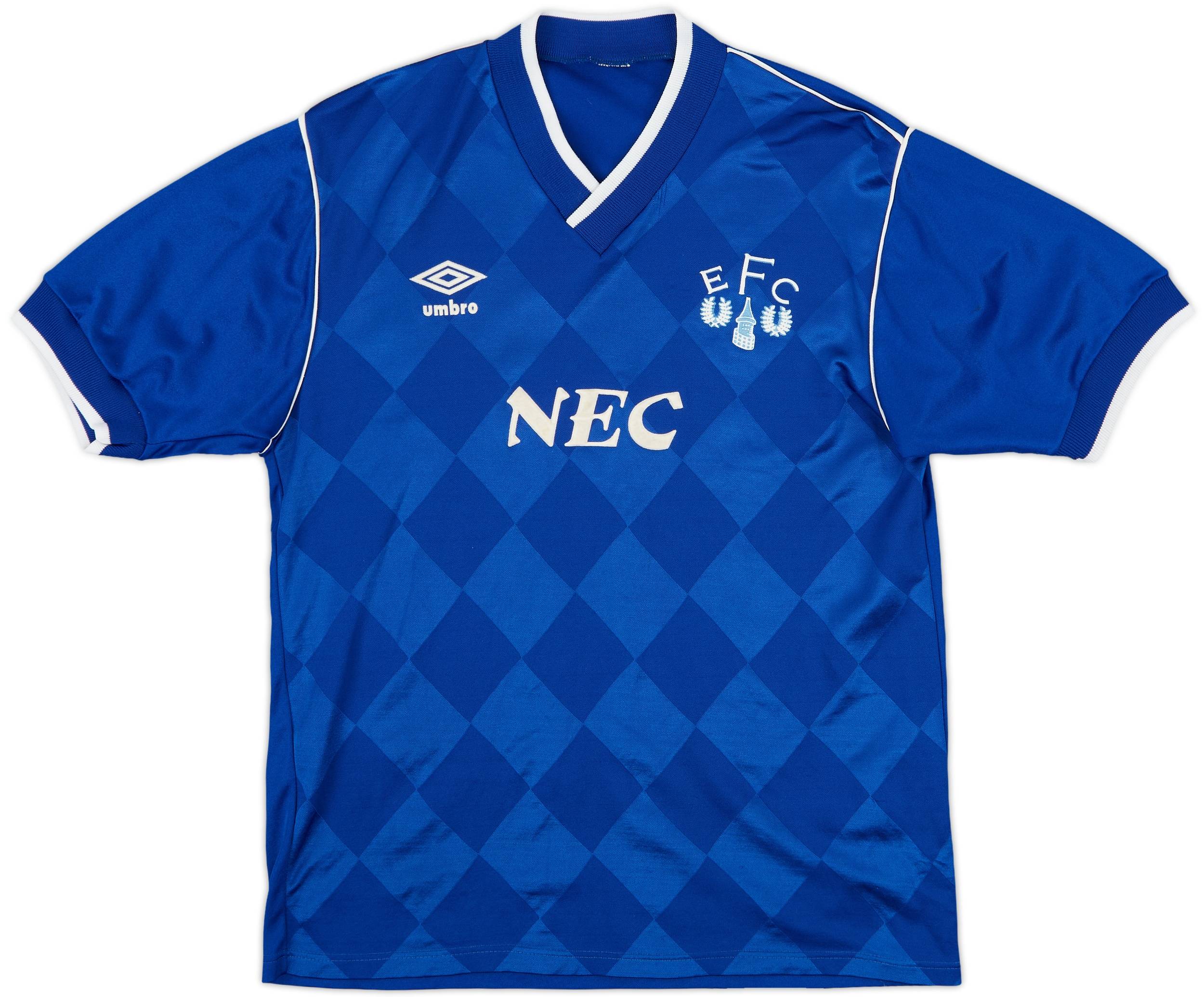 1986-89 Everton Home Shirt - 8/10 - (S)