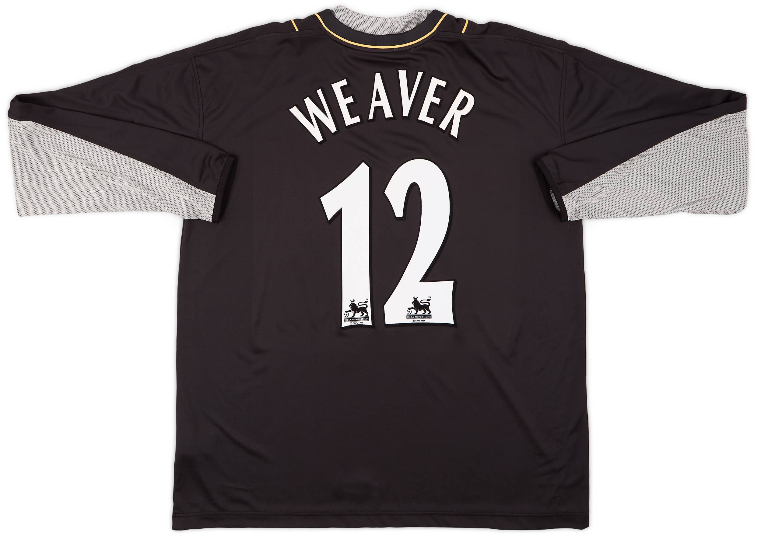 2006-07 Manchester City GK Shirt Weaver #12 (L)