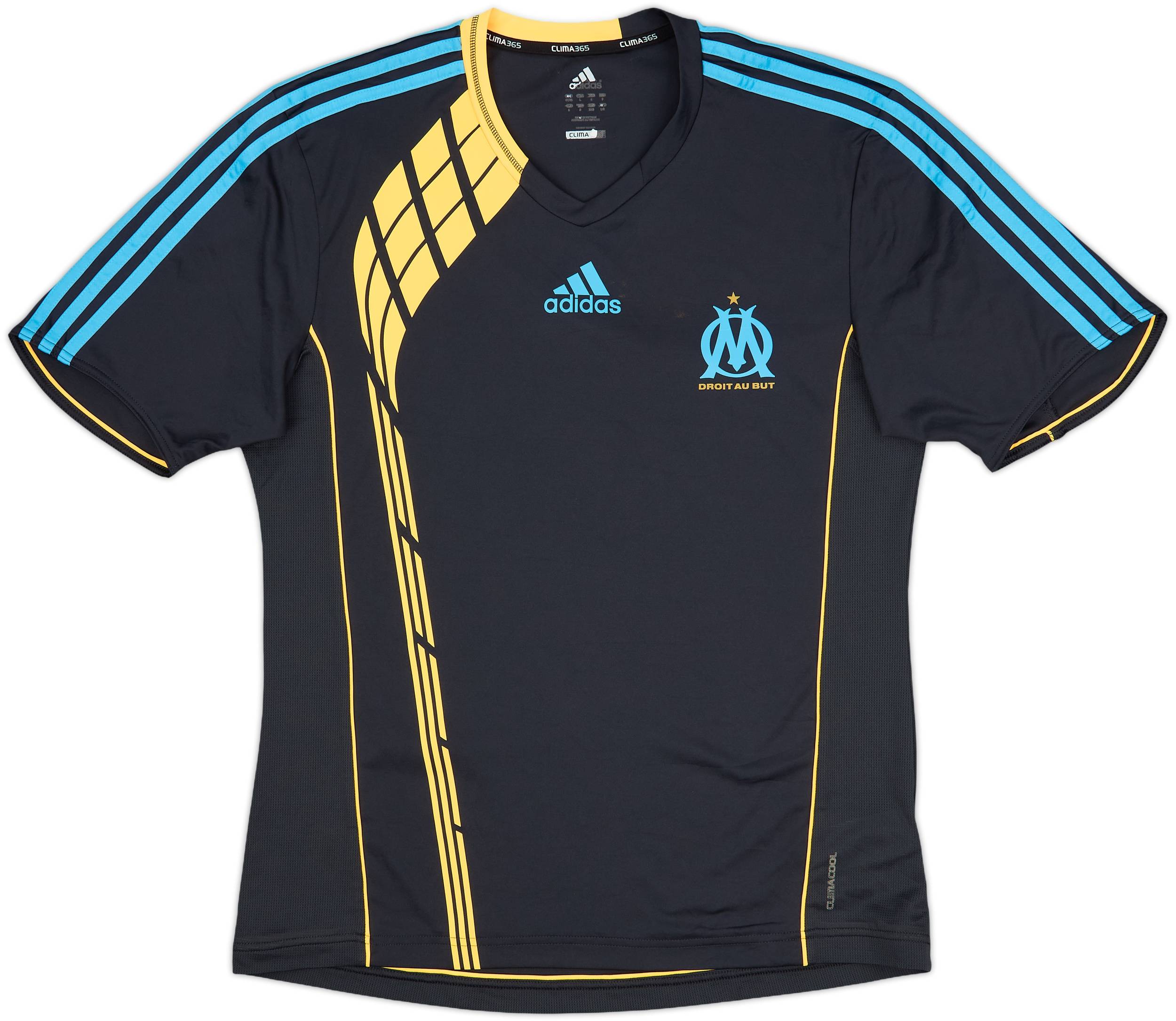 2009-10 Marseille adidas Formotion Training Shirt - 8/10 - (L)