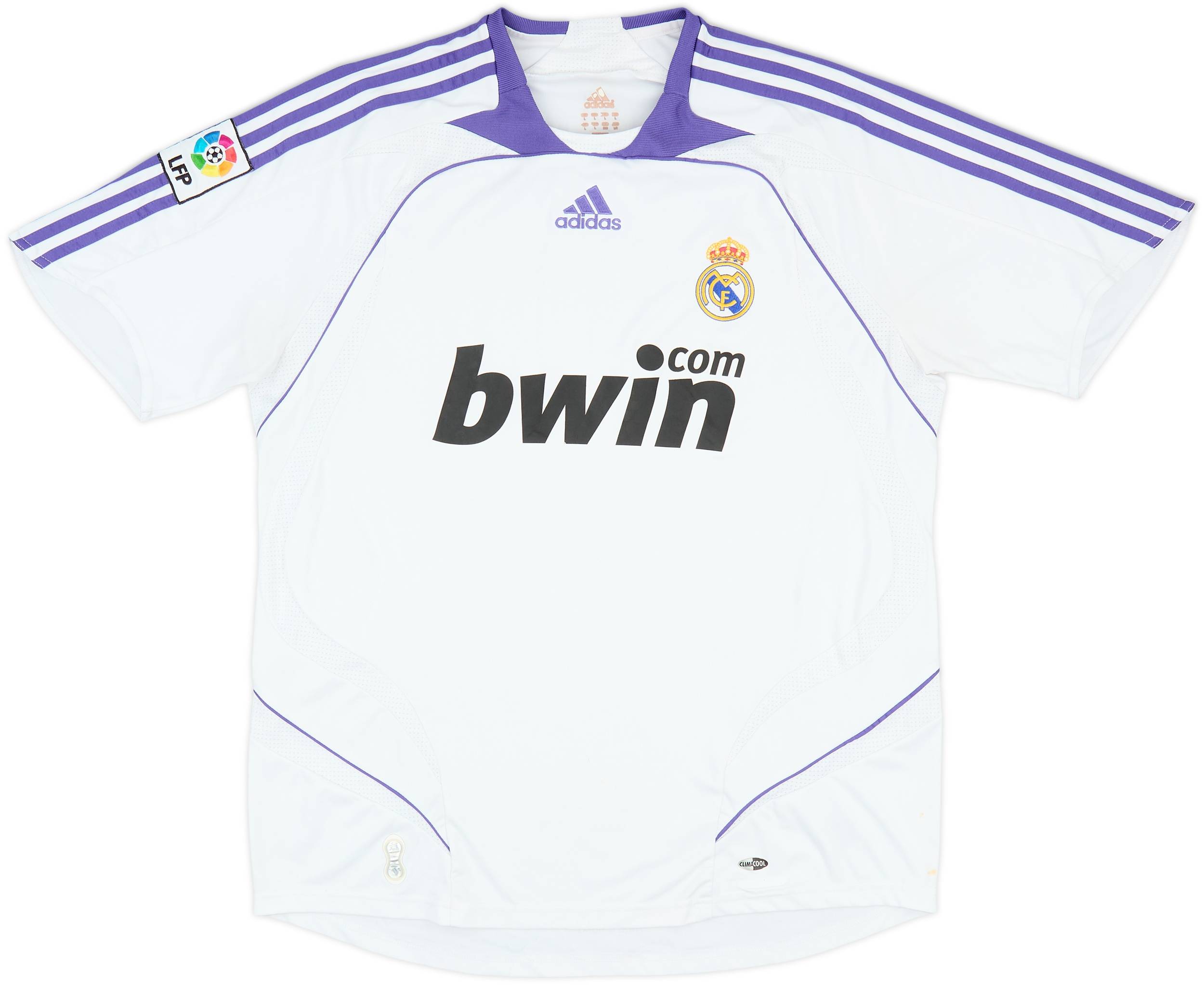2007-08 Real Madrid Home Shirt - 5/10 - (L)