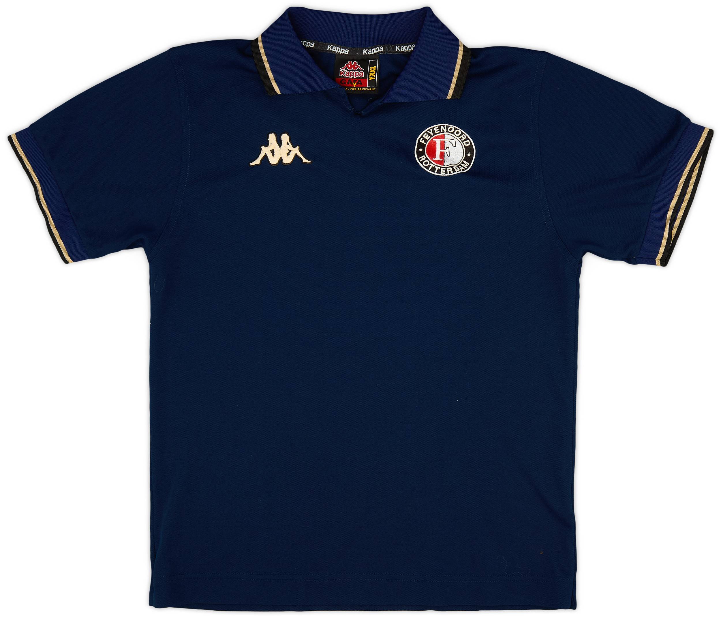 2001-02 Feyenoord Kappa Polo Shirt - 9/10 - (XXL.Boys)