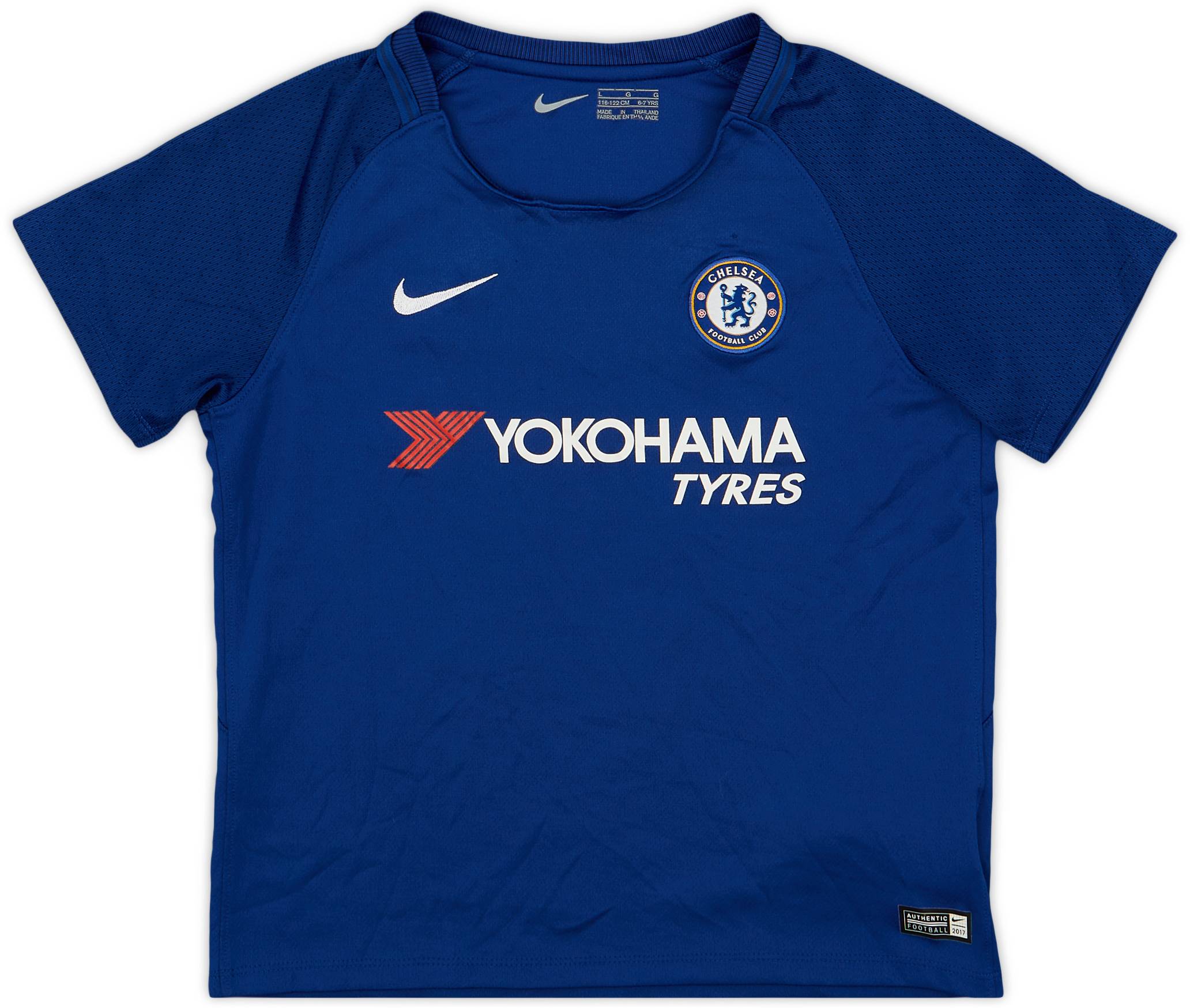 2017-18 Chelsea Home Shirt - 8/10 - (6-7 Years)