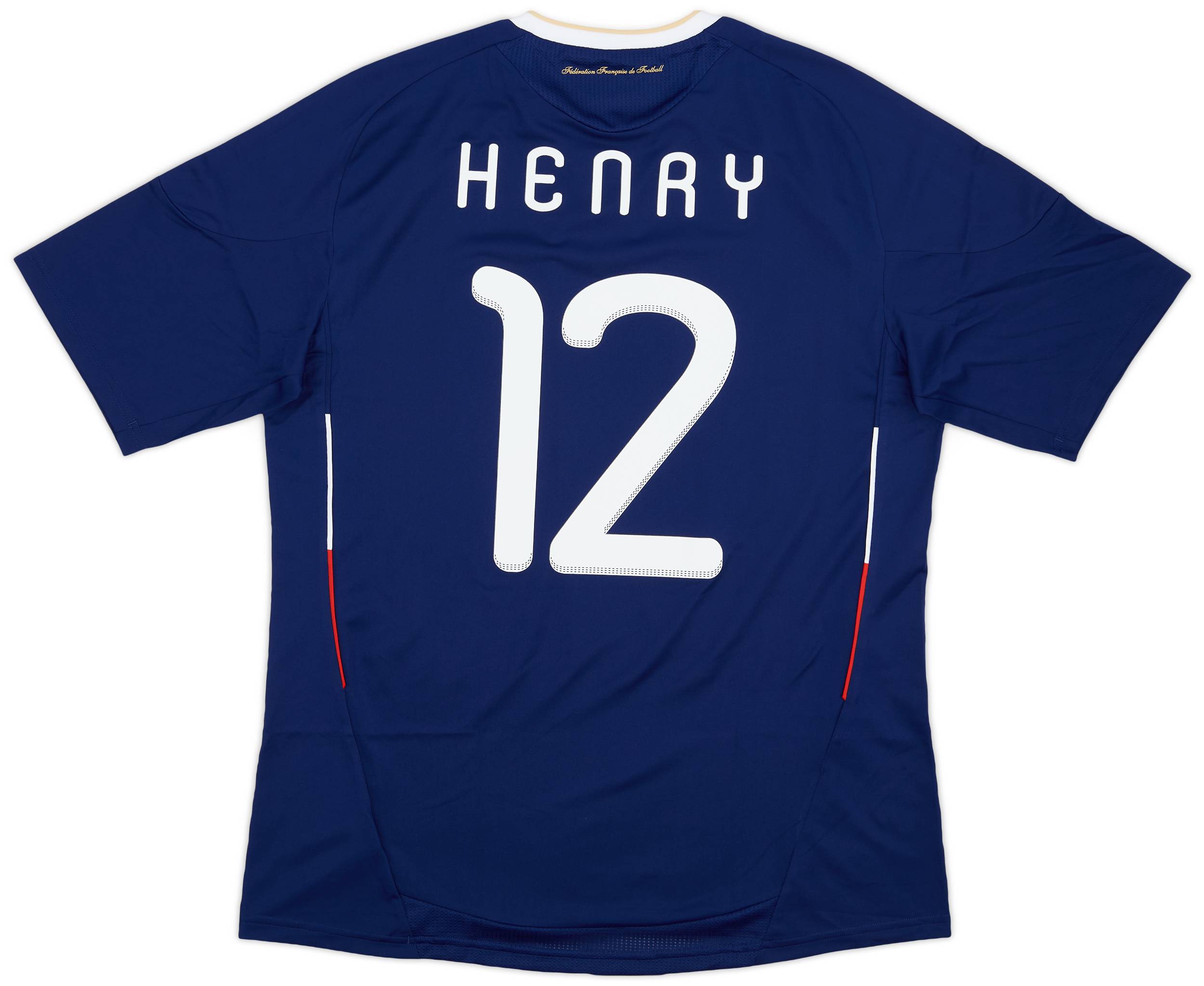 2009-10 France Home Shirt Henry #12 (L)
