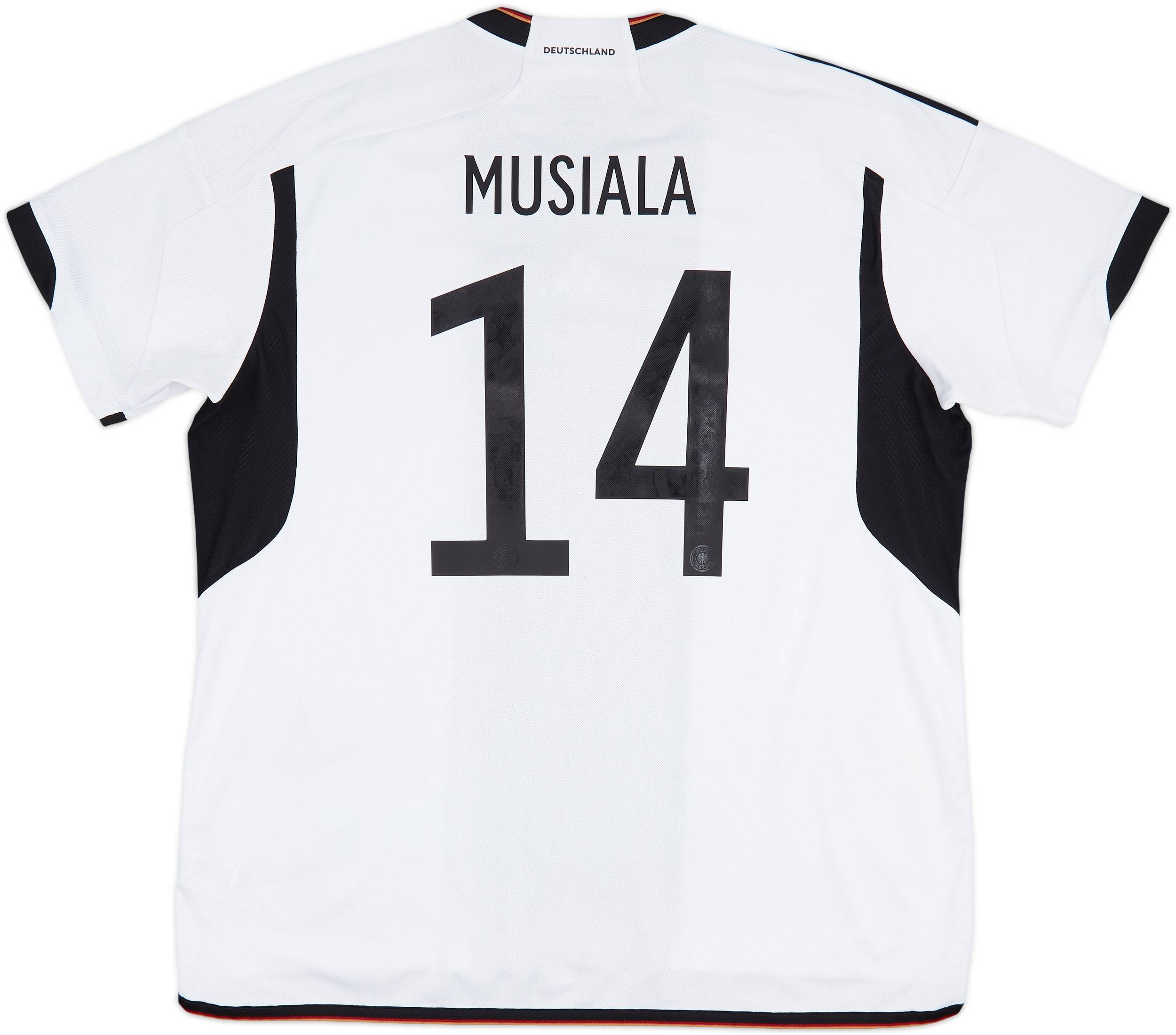 2020-21 Germany Home Shirt Musiala #14 - 7/10 - (XXL)