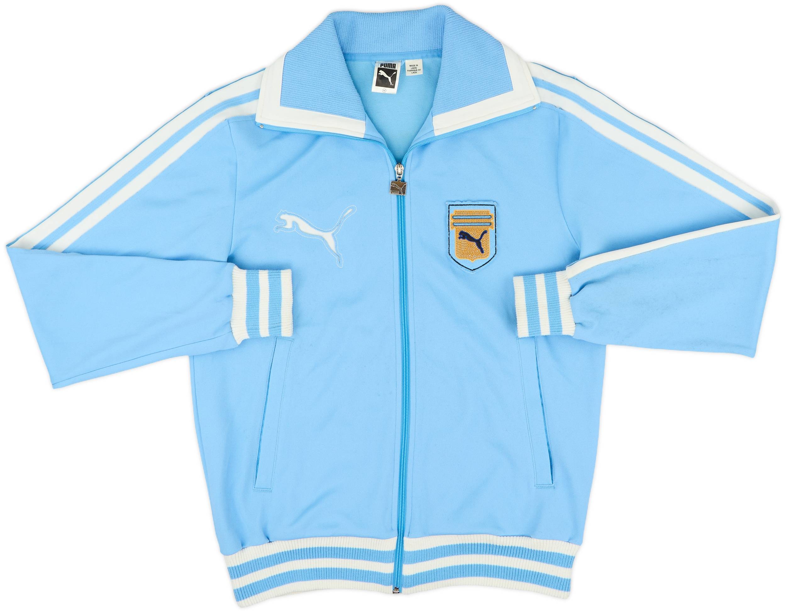 2007-08 Uruguay Puma Retro Track Jacket - 8/10 - (M)