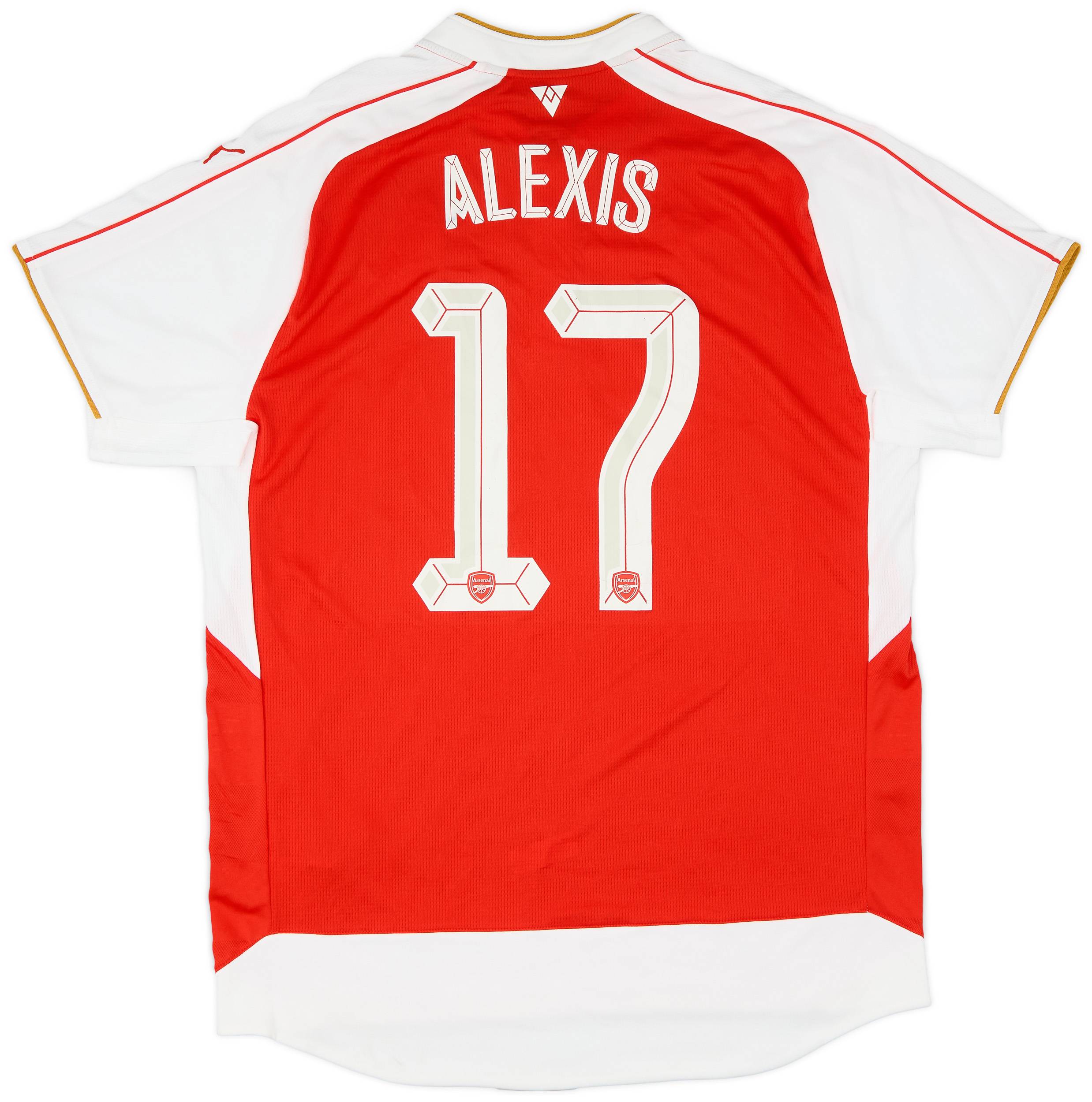 2015-16 Arsenal Home Shirt Alexis #17 (XL)