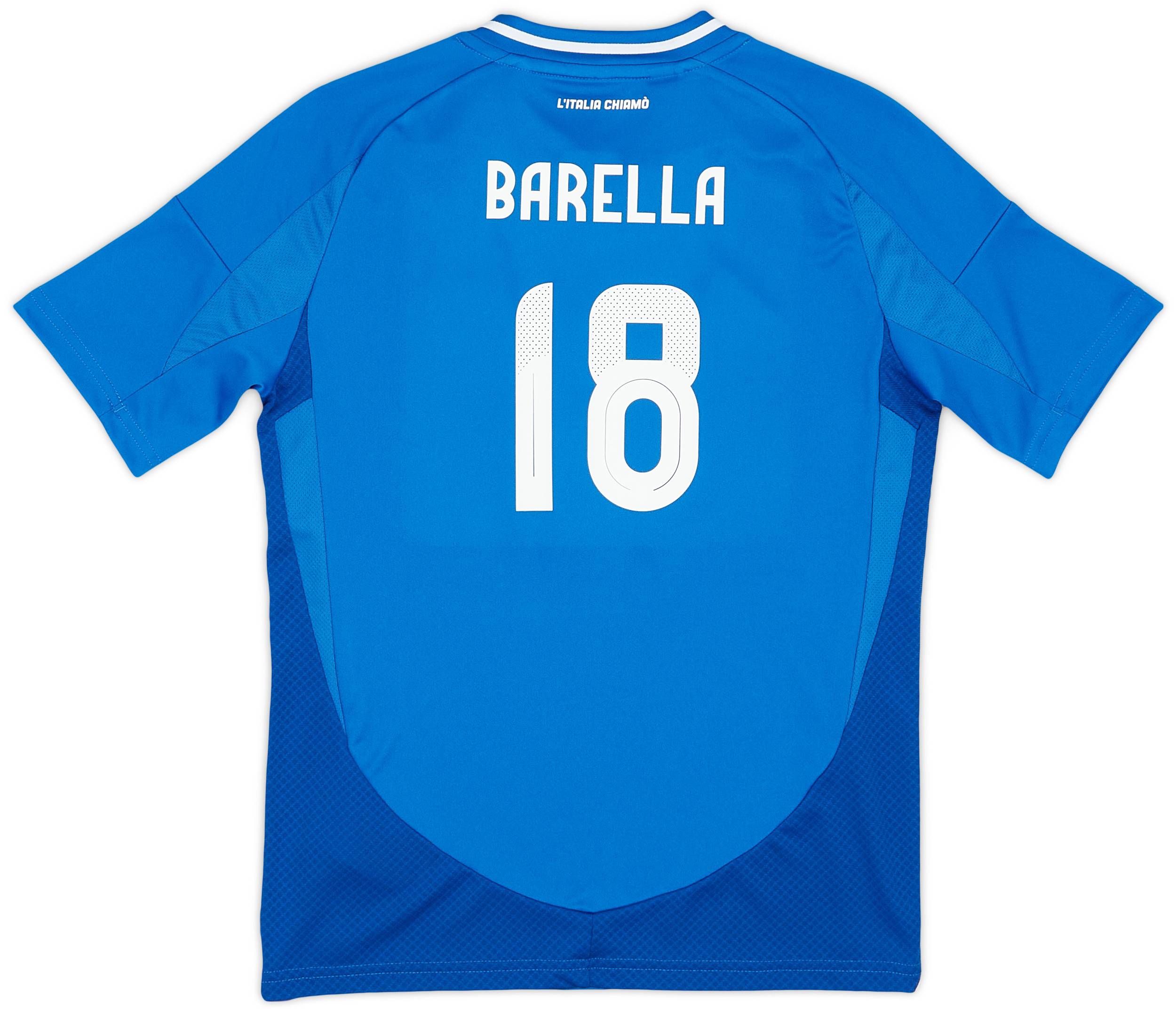 2024-25 Italy Home Shirt Barella #18 (KIDS)
