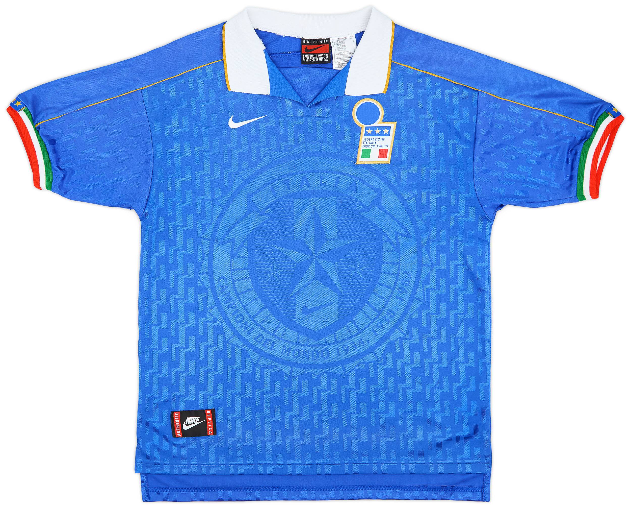 1994-96 Italy Home Shirt - 8/10 - (L)