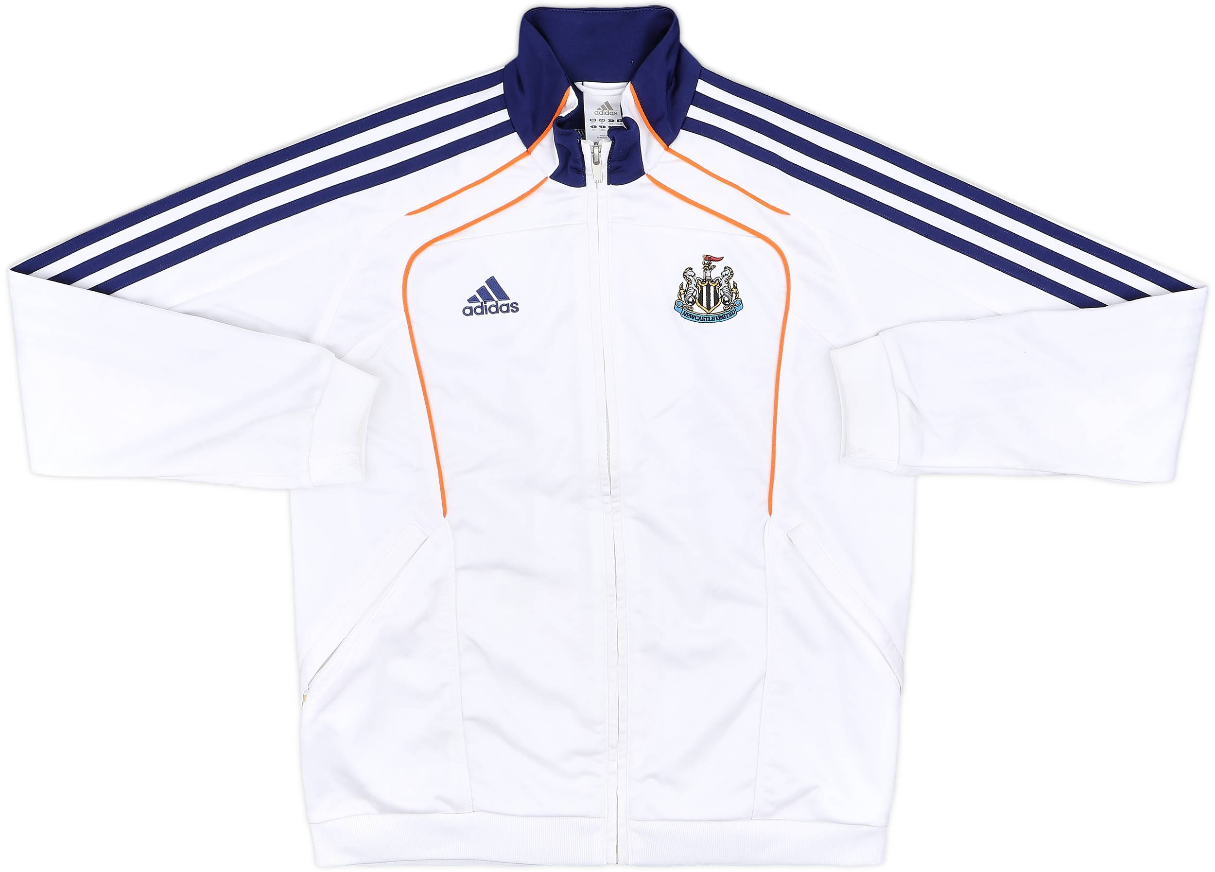 2009-10 Newcastle adidas Track Jacket - 8/10 - (S.Boys)