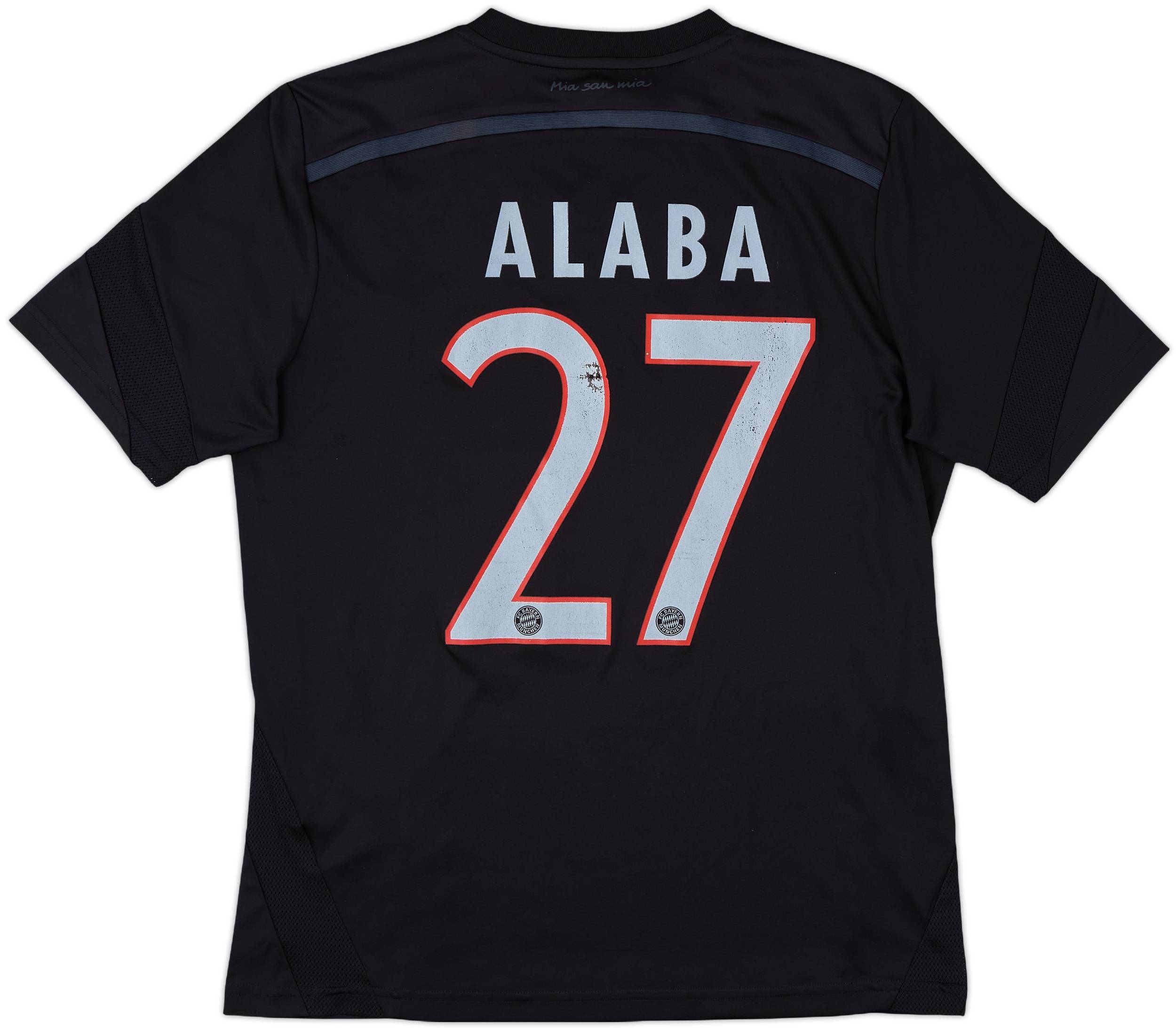 2014-15 Bayern Munich Third Shirt Alaba #27 - 4/10 - (XL.Boys)