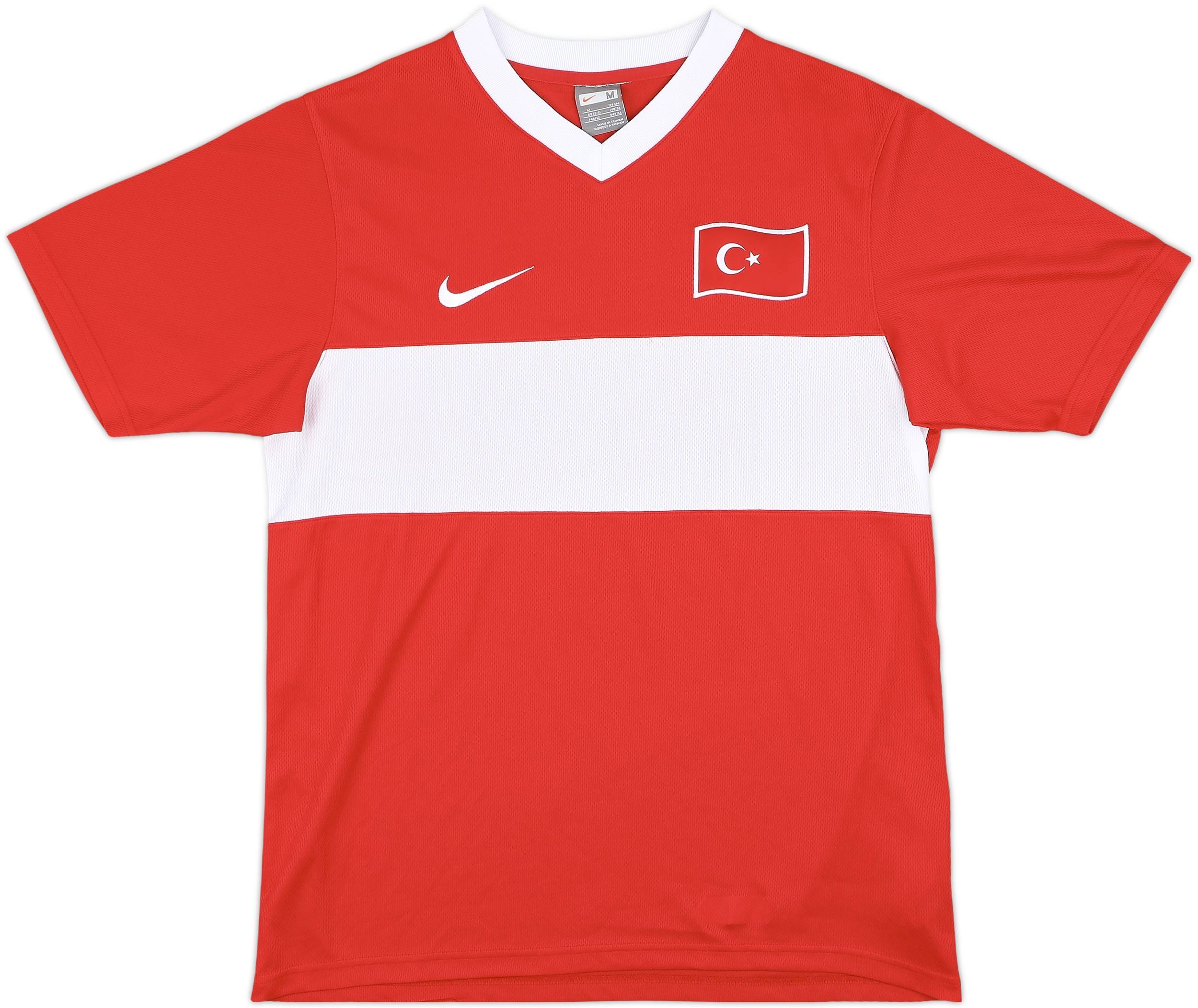 2008-10 Turkey Basic Home Shirt - 8/10 - (M)