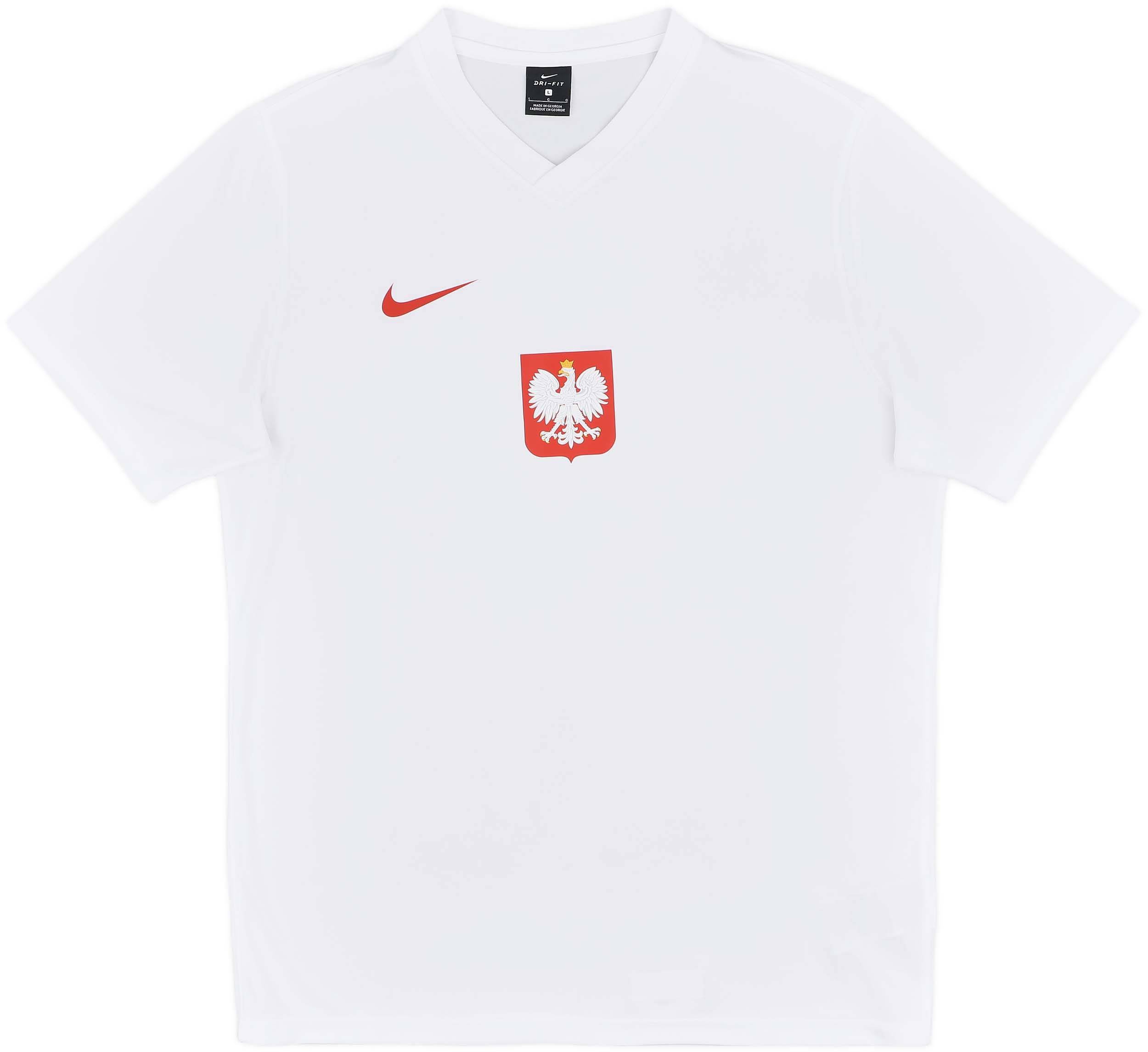 2020-21 Poland Basic Home Shirt - 9/10 - (L)