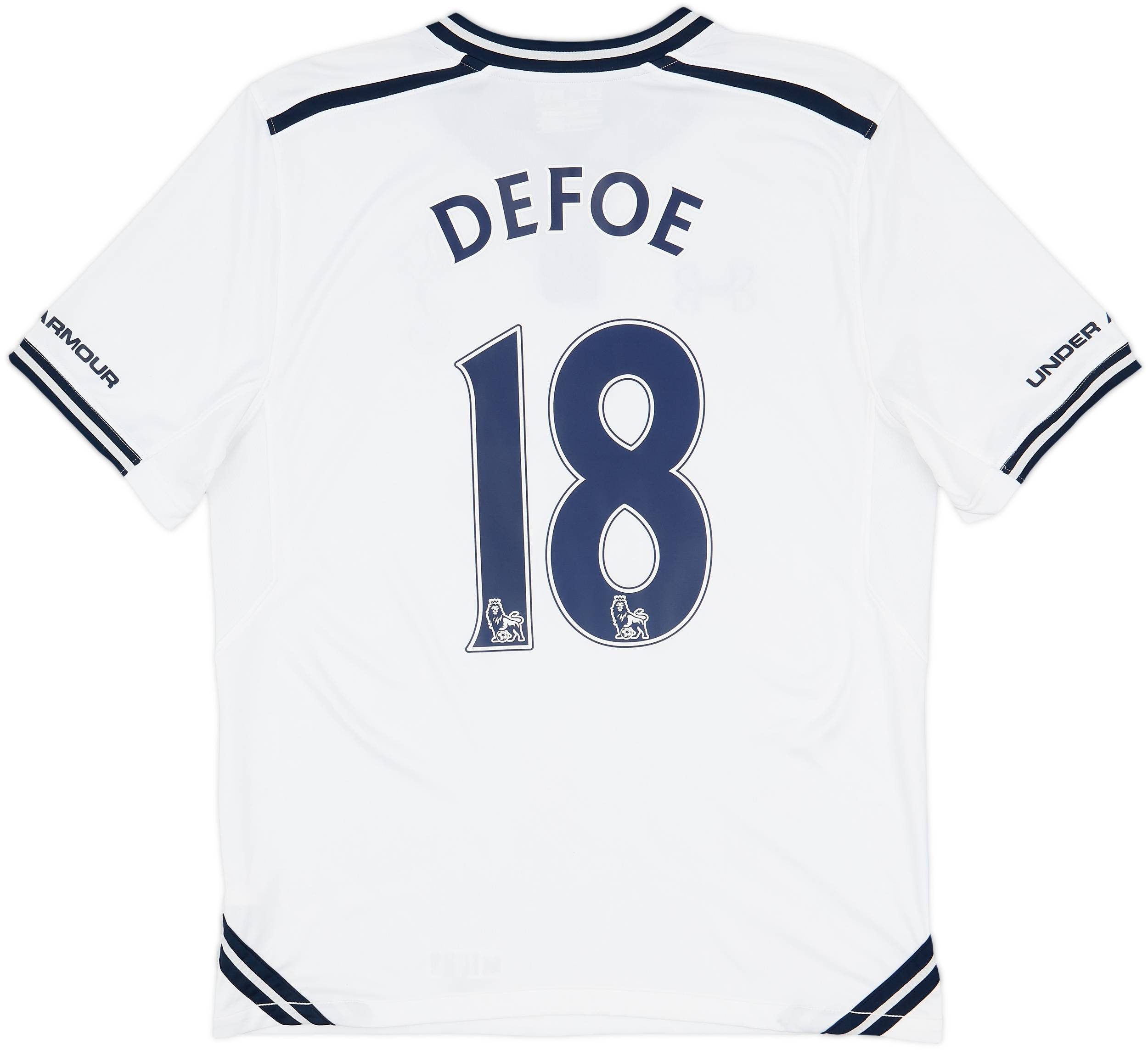 2013-14 Tottenham Home Shirt Defoe #18 - 7/10 - (M)