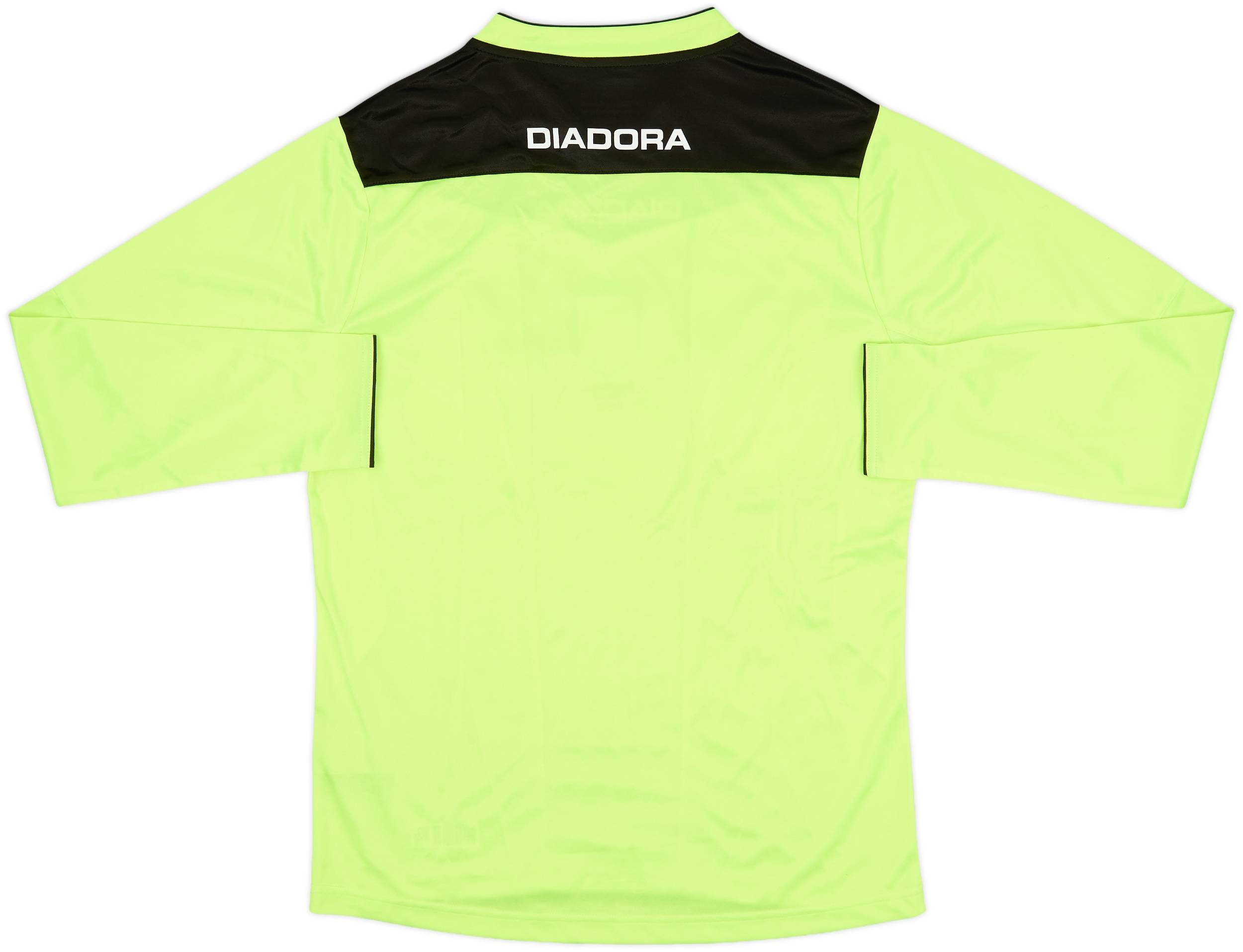 2014-15 Italy Diadora Referee L/S Shirt - 7/10 - (S)