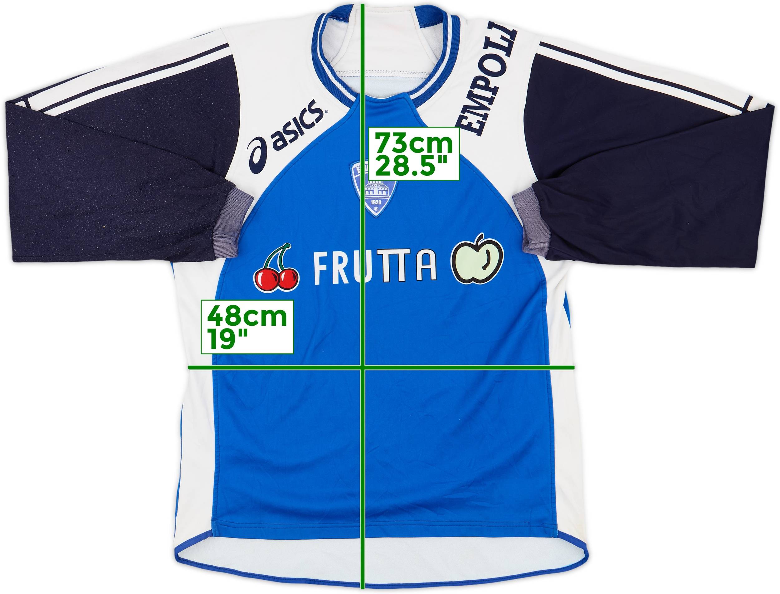 2006-07 Empoli Asics Sweat Top - 6/10 - (M)
