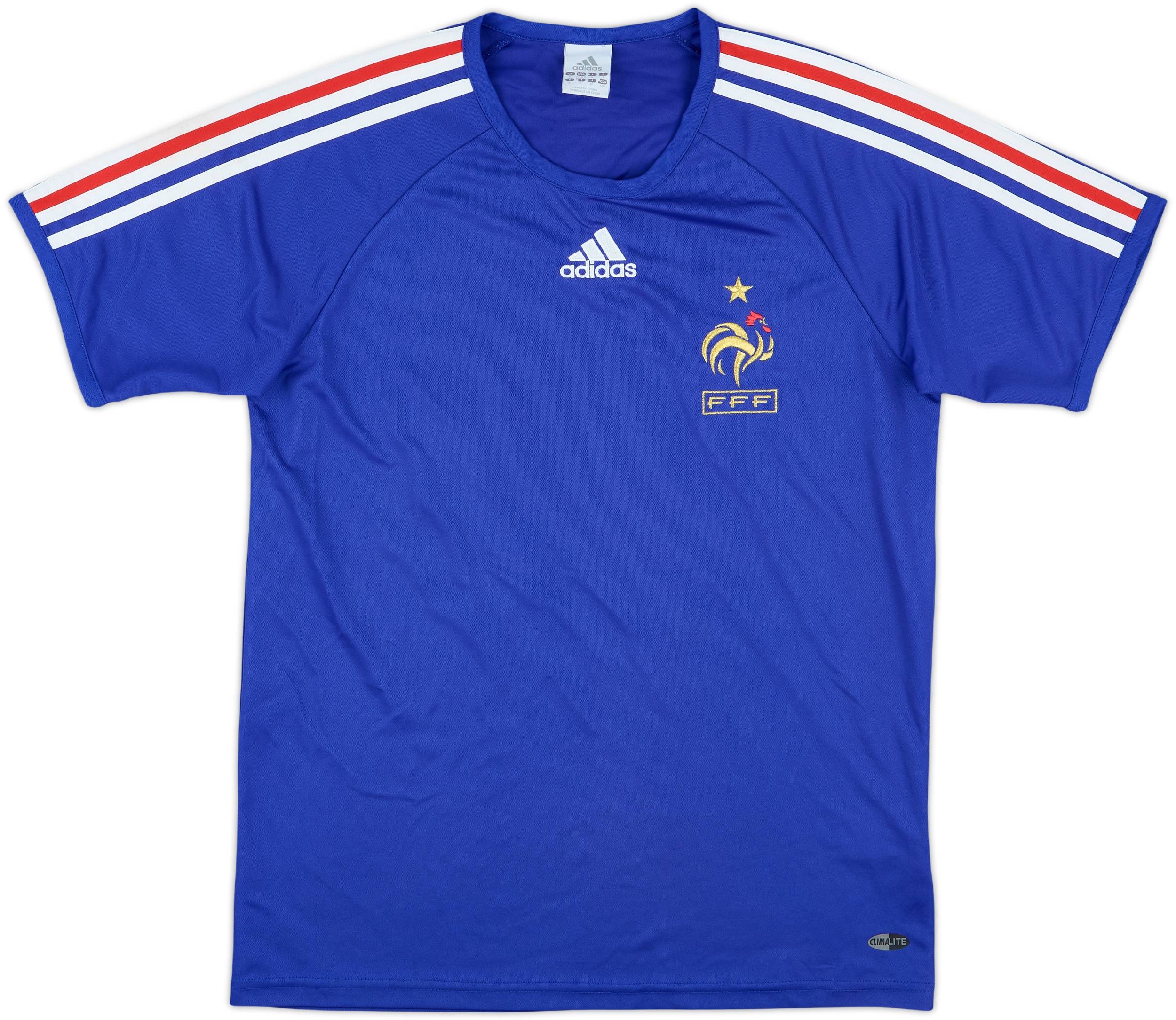 2007-08 France Basic Home Shirt - 9/10 - (S)