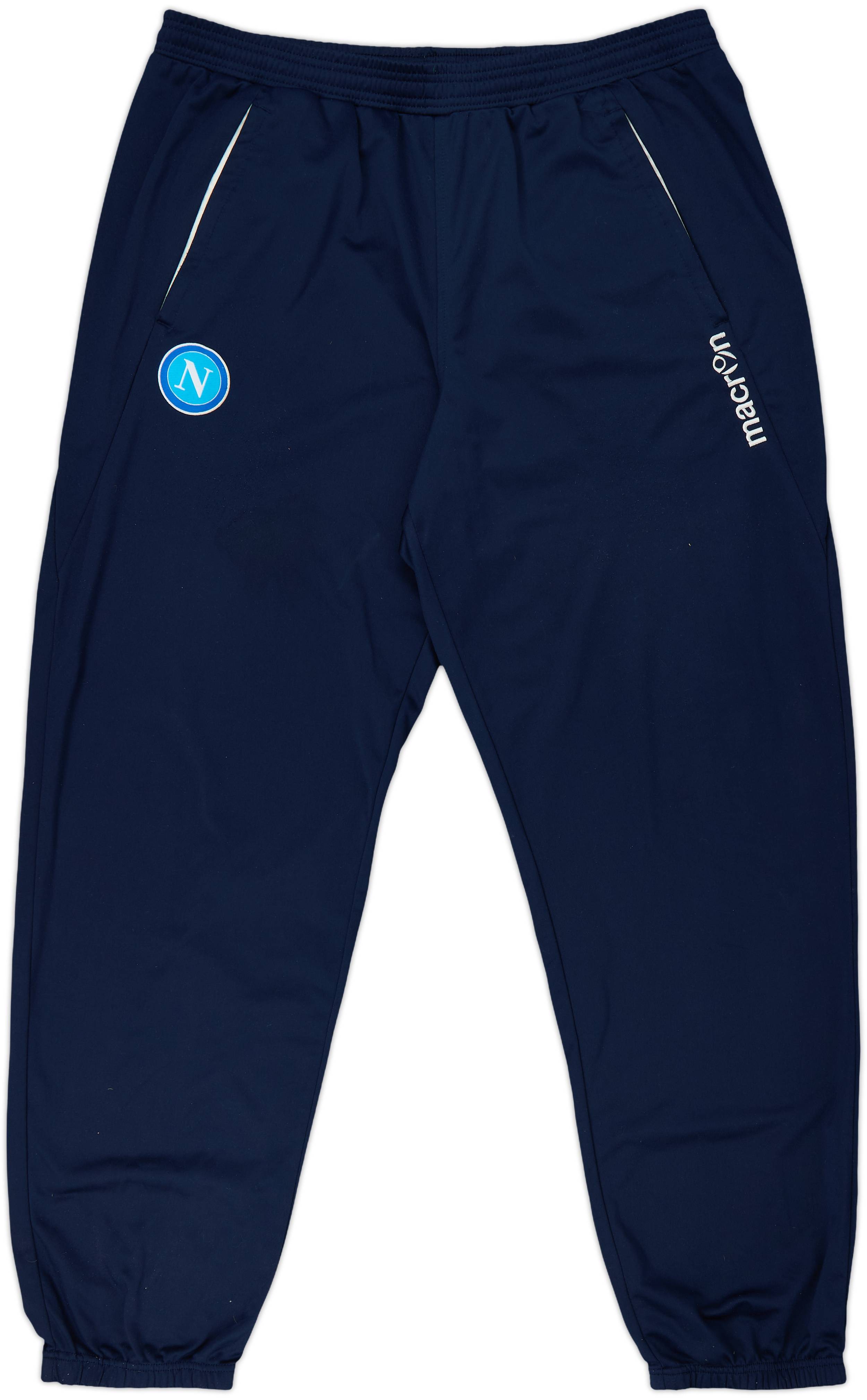 2014-15 Napoli Macron Full Tracksuit - 7/10 - (4XL)