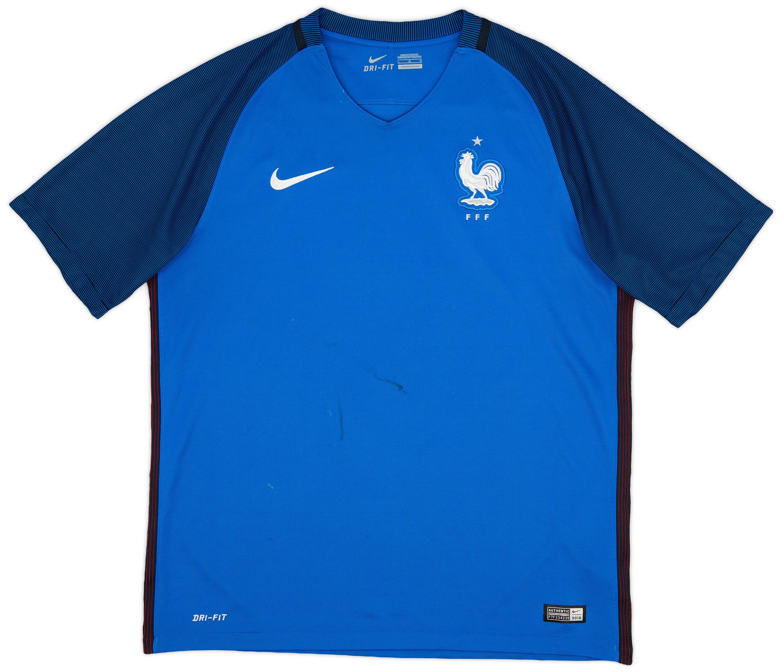 2016-17 France Home Shirt - 5/10 - (L)
