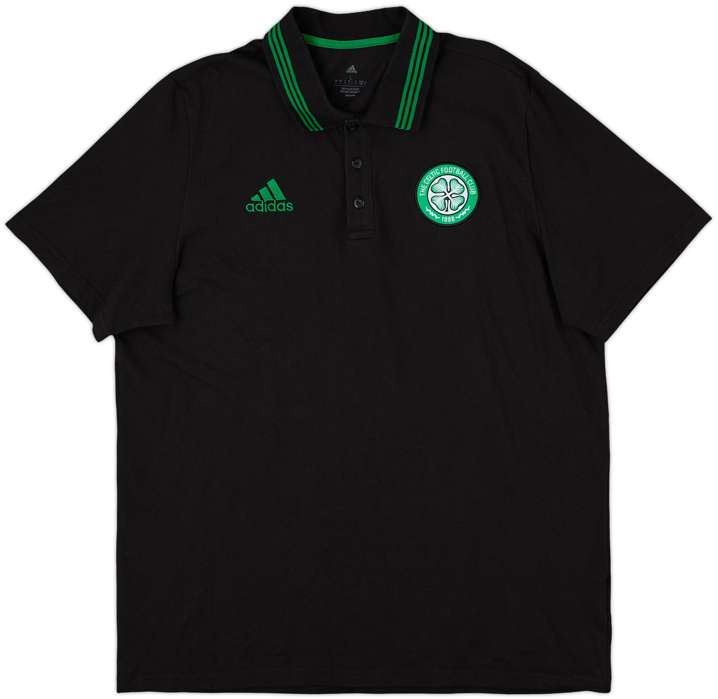 2022-23 Celtic adidas Polo Shirt - 8/10 - (L)